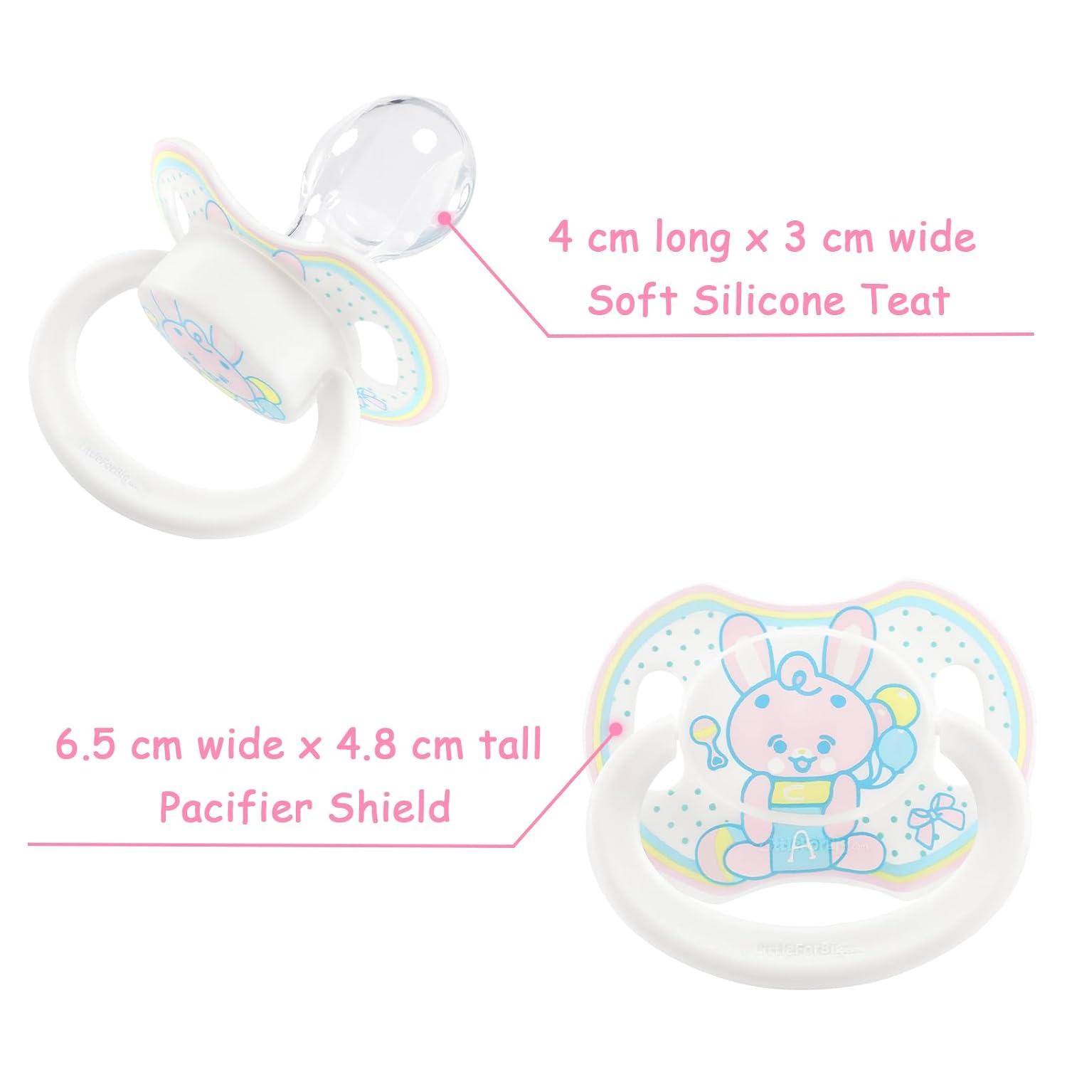 Littleforbig Generation II Large Suction Shield Pacifier Set - Adult ...