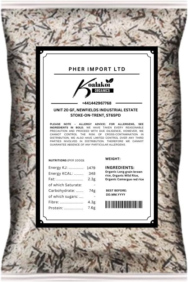 Koalakoi ORGANIC Wild Rice Mix (1.8kg-5kg) | super nutritious ...