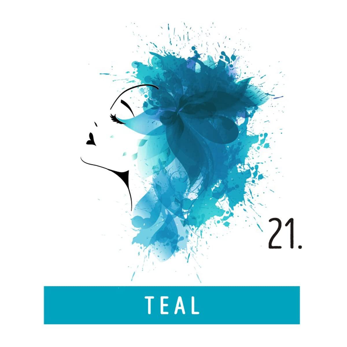 Funky Color Teal 21 - Semi-Permanent Hair Color | 28 Vibrant Shades ...