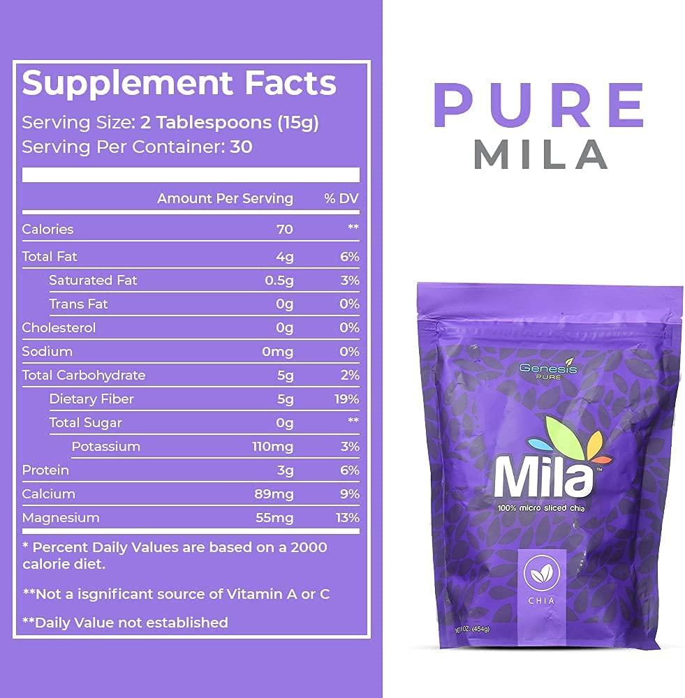 Mila Chia Seeds - Ancient Aztec Superfood in New Packaging | Buy Now ...