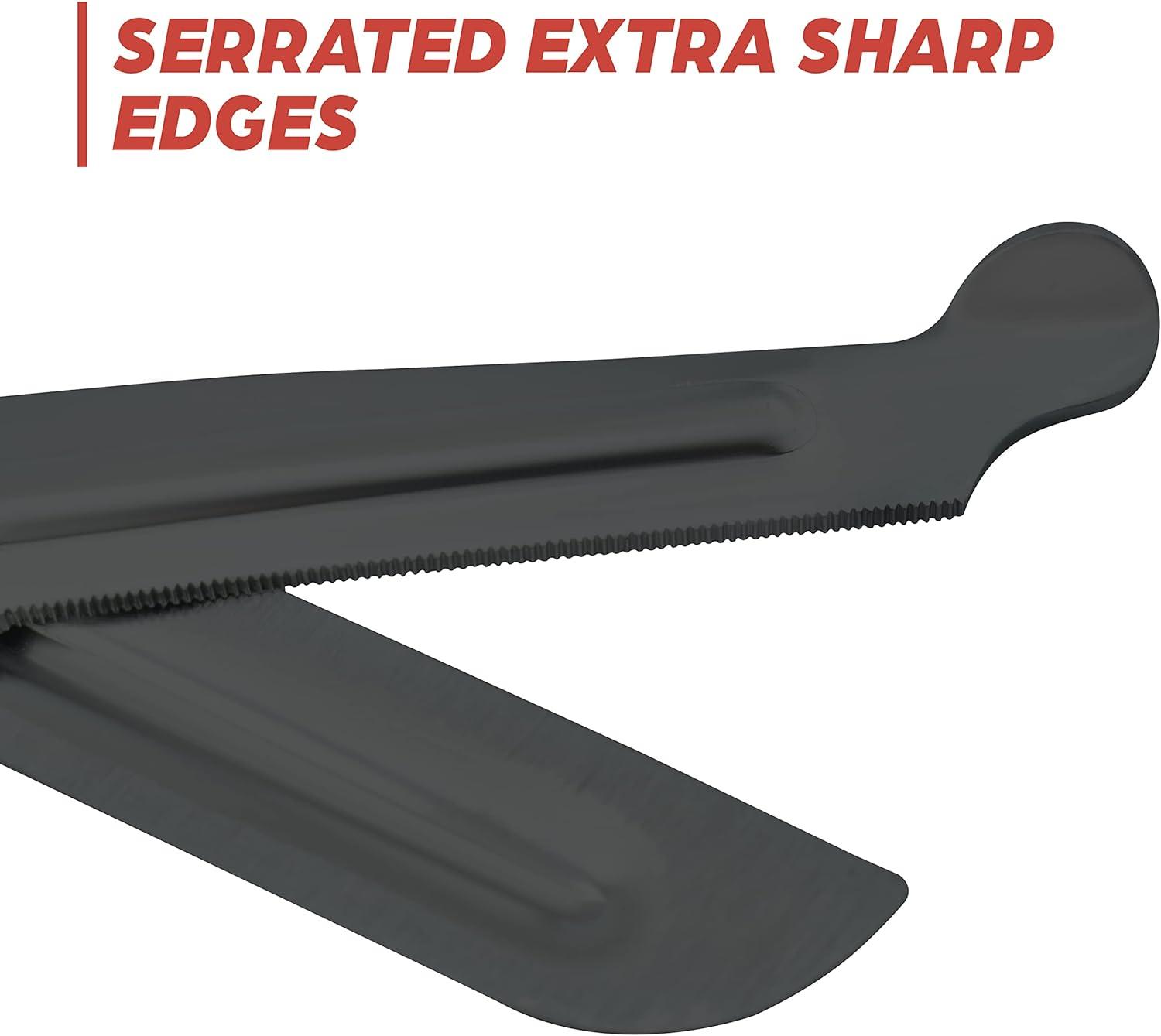 Spire Tool USBUK-18 Tactical Stealth Black Trauma Shears, 7.5 inch ...