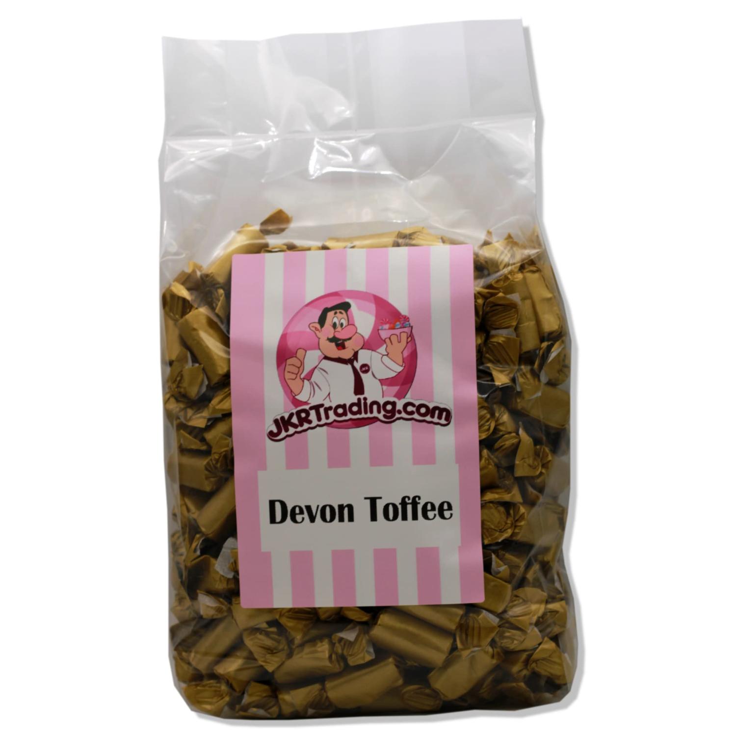 Devon Toffee Traditional Individually Wrapped Toffee Pieces From ...