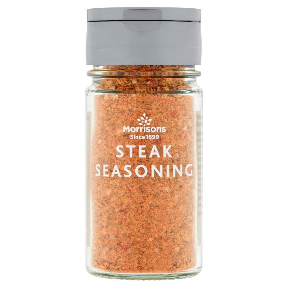 Morrisons Steak Seasoning 55g x 6 - Premium Blend for Perfect Steaks ...