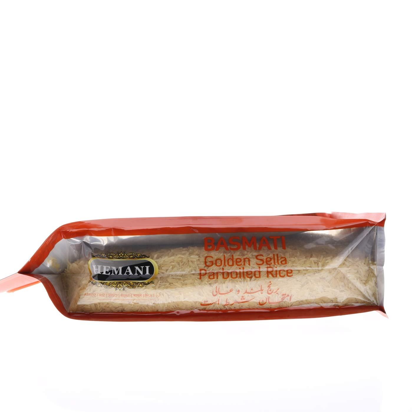 HEMANI Basmati Golden Sella Parboiled Rice 11LB - Great Value Deal with ...