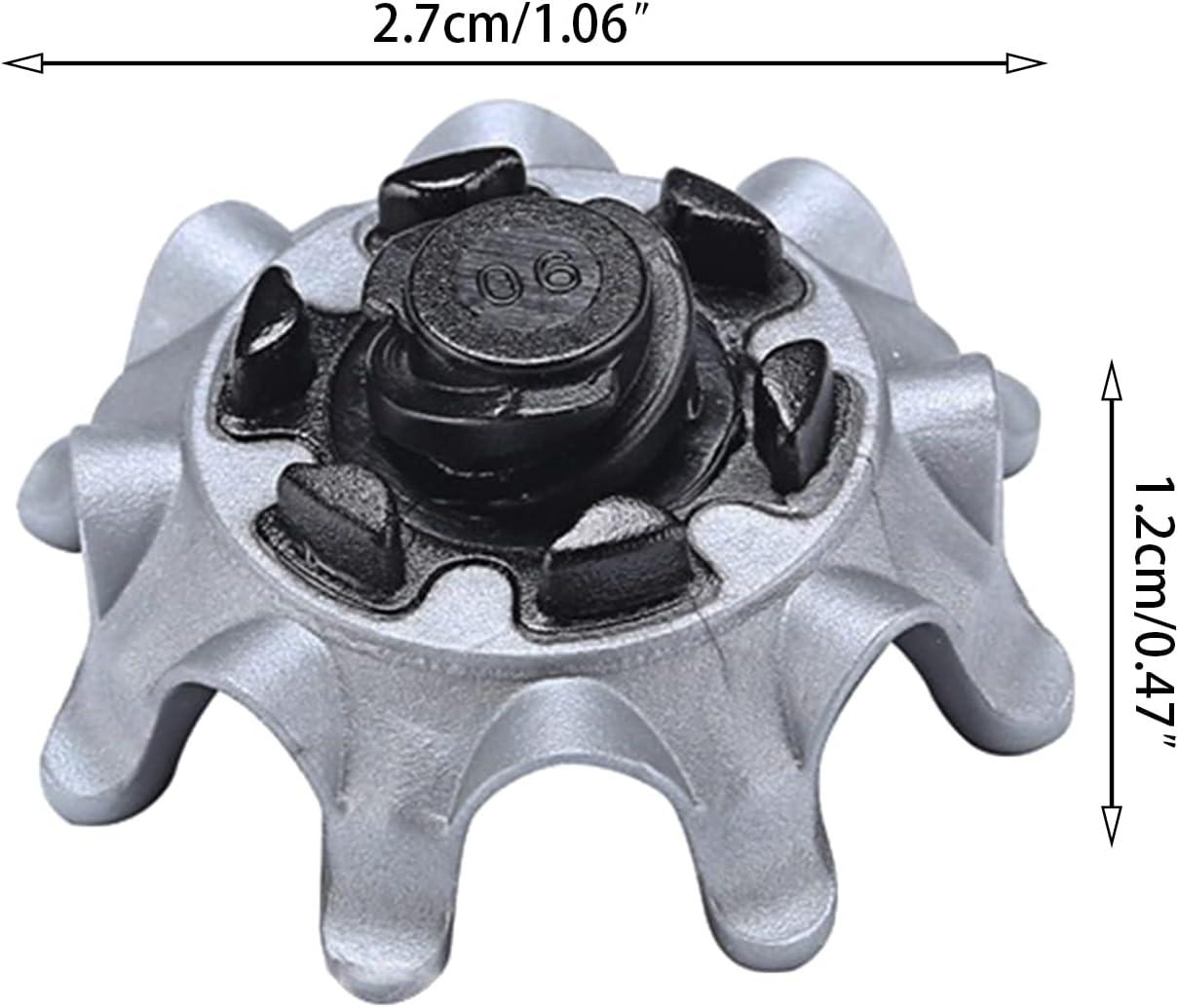 Premium Gulf Shoe Spikes - Soft Spike Replacement for All Golf Shoe ...