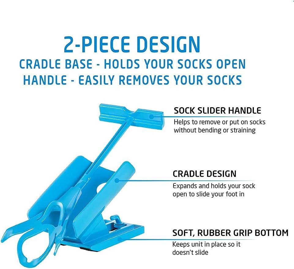 Sockenhilfe Pull Aid - Easy Sock Dressing for Seniors Disabled ...