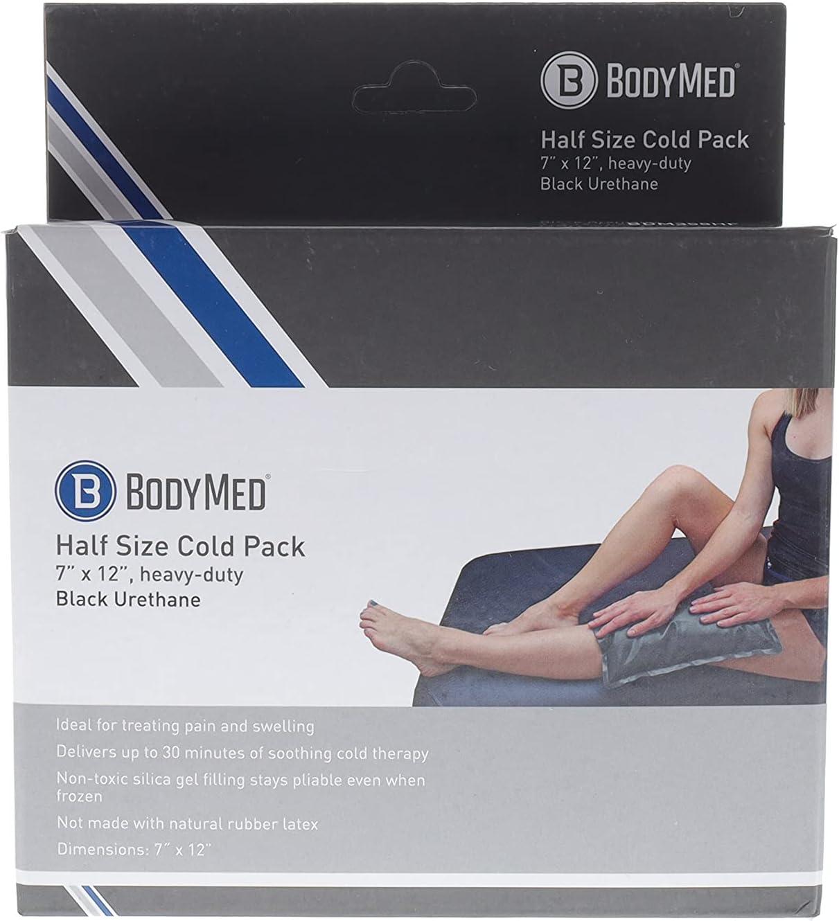 BodyMed Heavy Duty Black Urethane Cold Pack - Reusable Flexible Ice ...