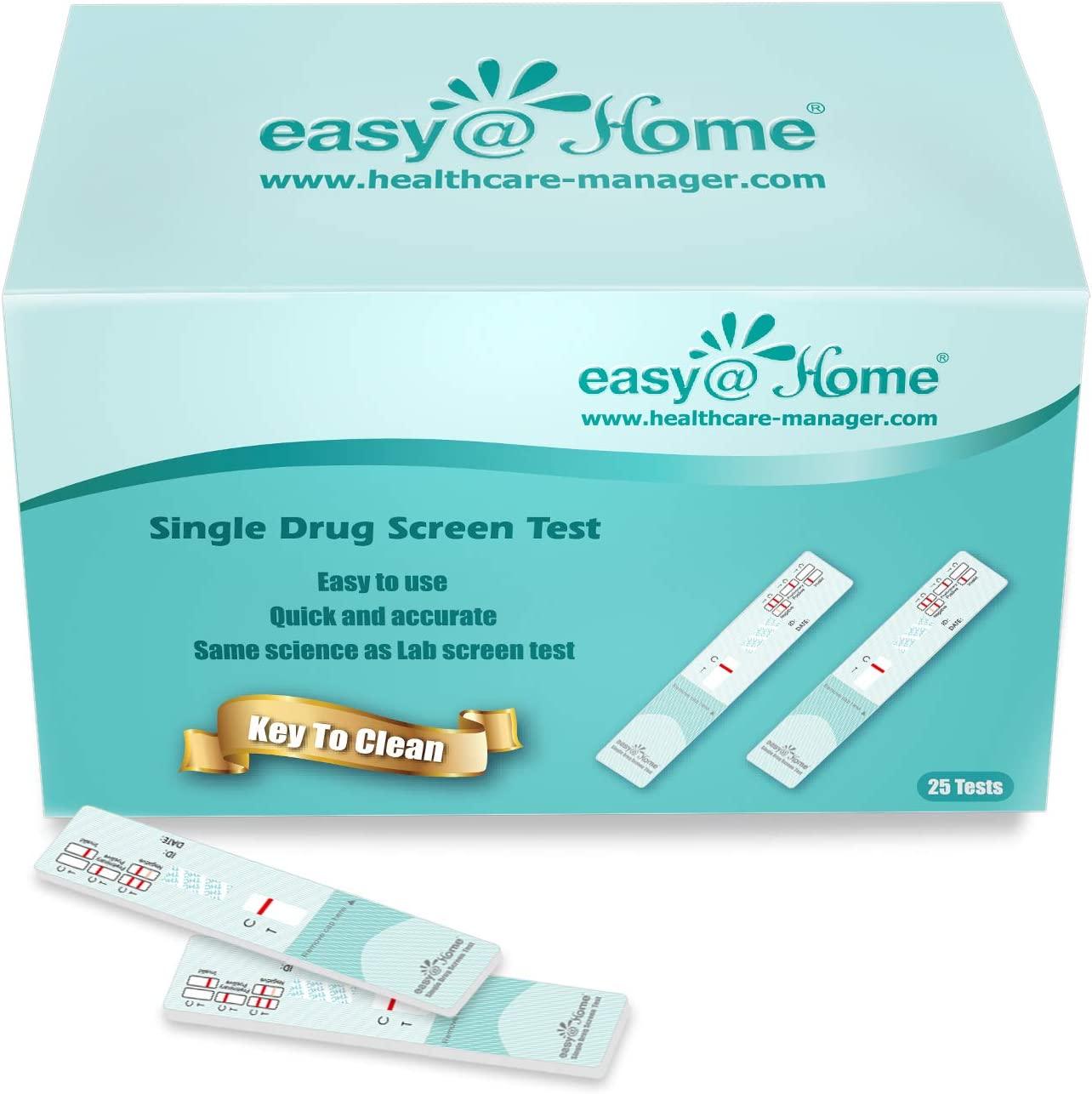 25 Pack Easyhome Single Panel THC Test Kit - #EDTH-114 | Buy Now with ...
