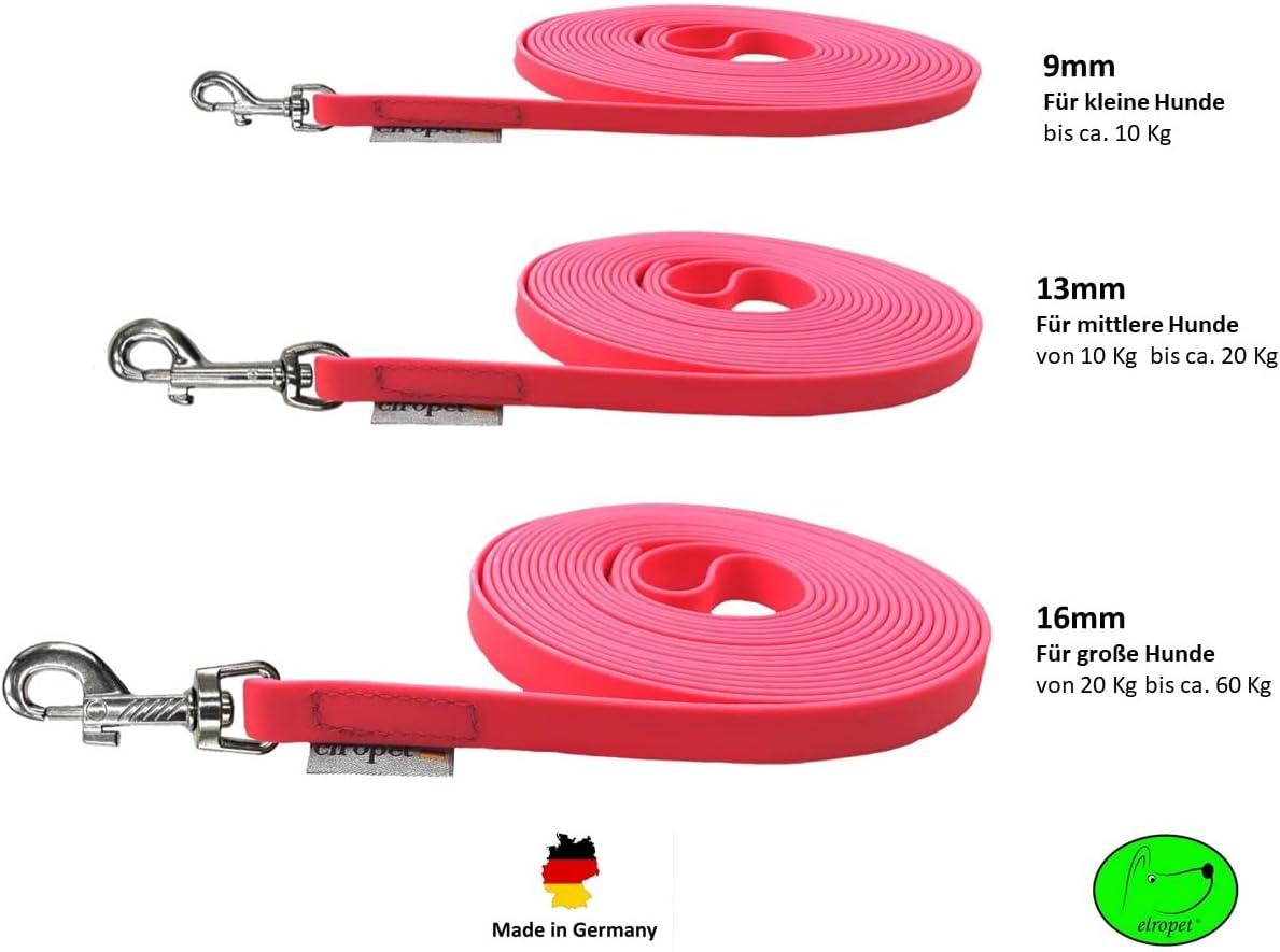 Drag Line Biothane Dog Leash for Small Dogs | 9mm 3m/5m/10m/15m Options ...
