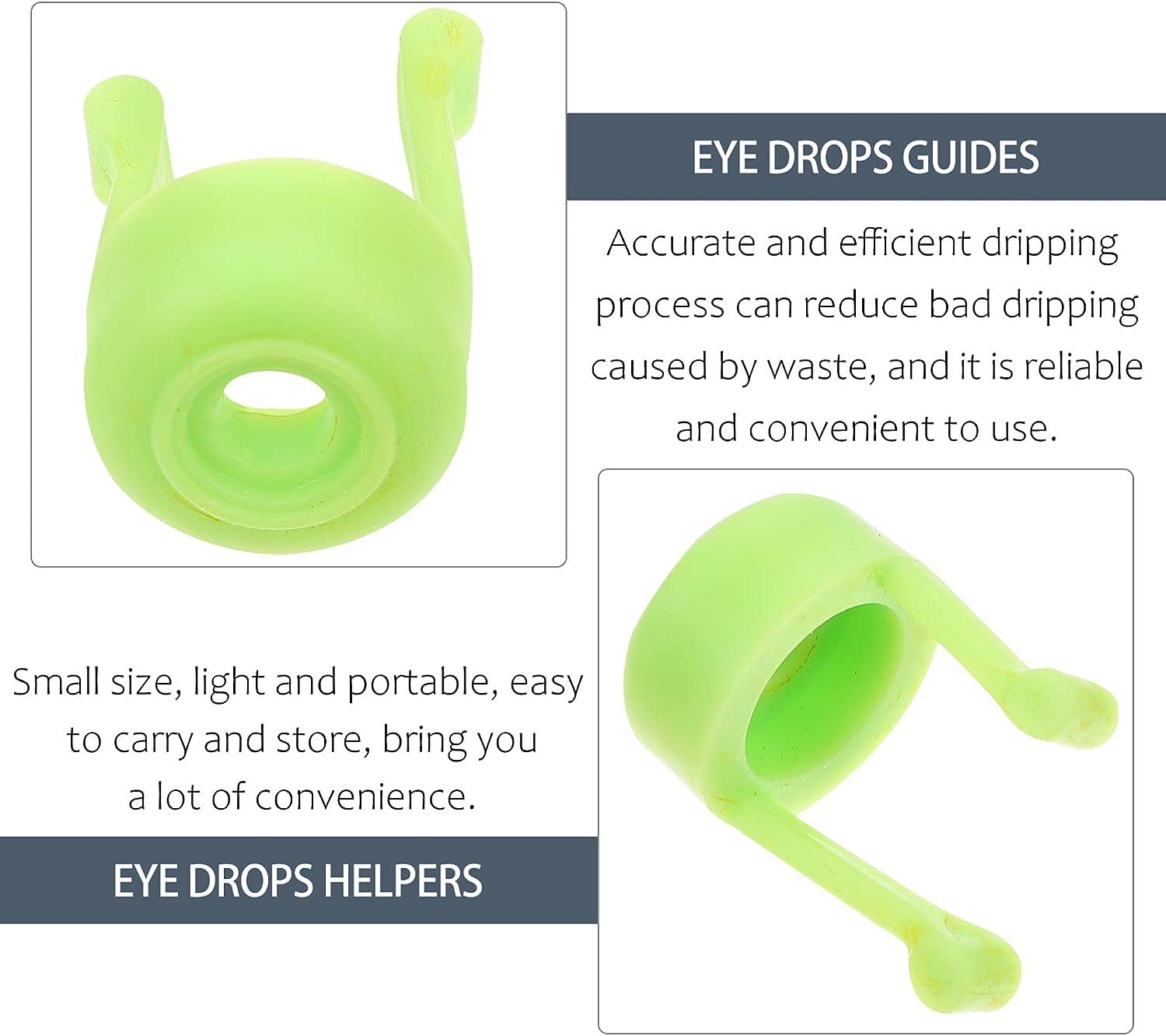 Healifty 2pcs Silicone Eye Drop Helper for Seniors - Green | Dispenser ...