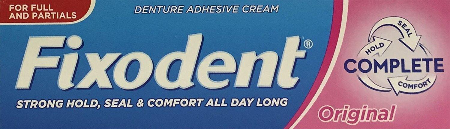 Fixodent Original Denture Adhesive Cream 47g x 3 Packs | Buy Now with ...