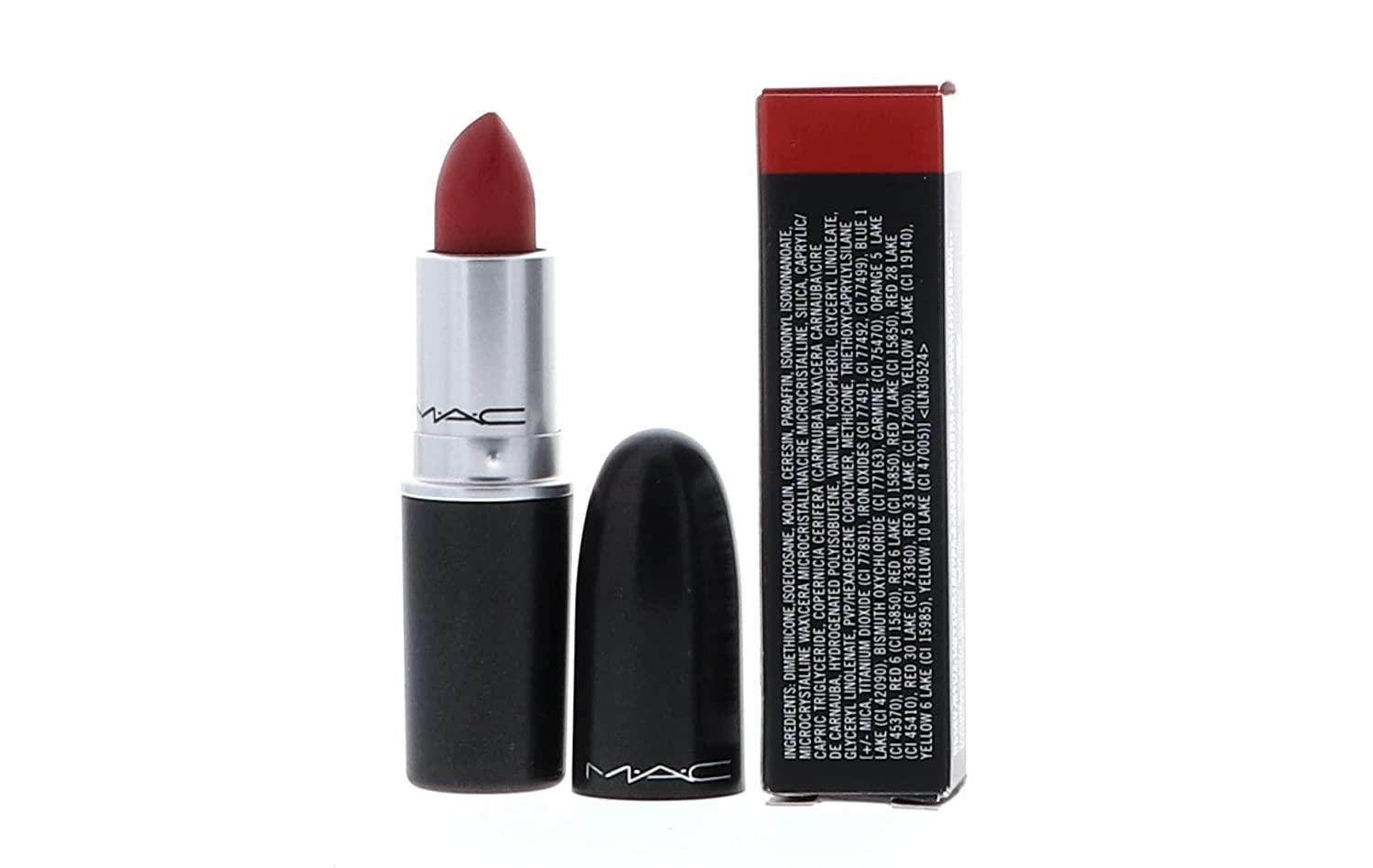Mac Retro Matte Lipstick Ruby Woo 3g/0.10oz (#707) - Long-Lasting ...