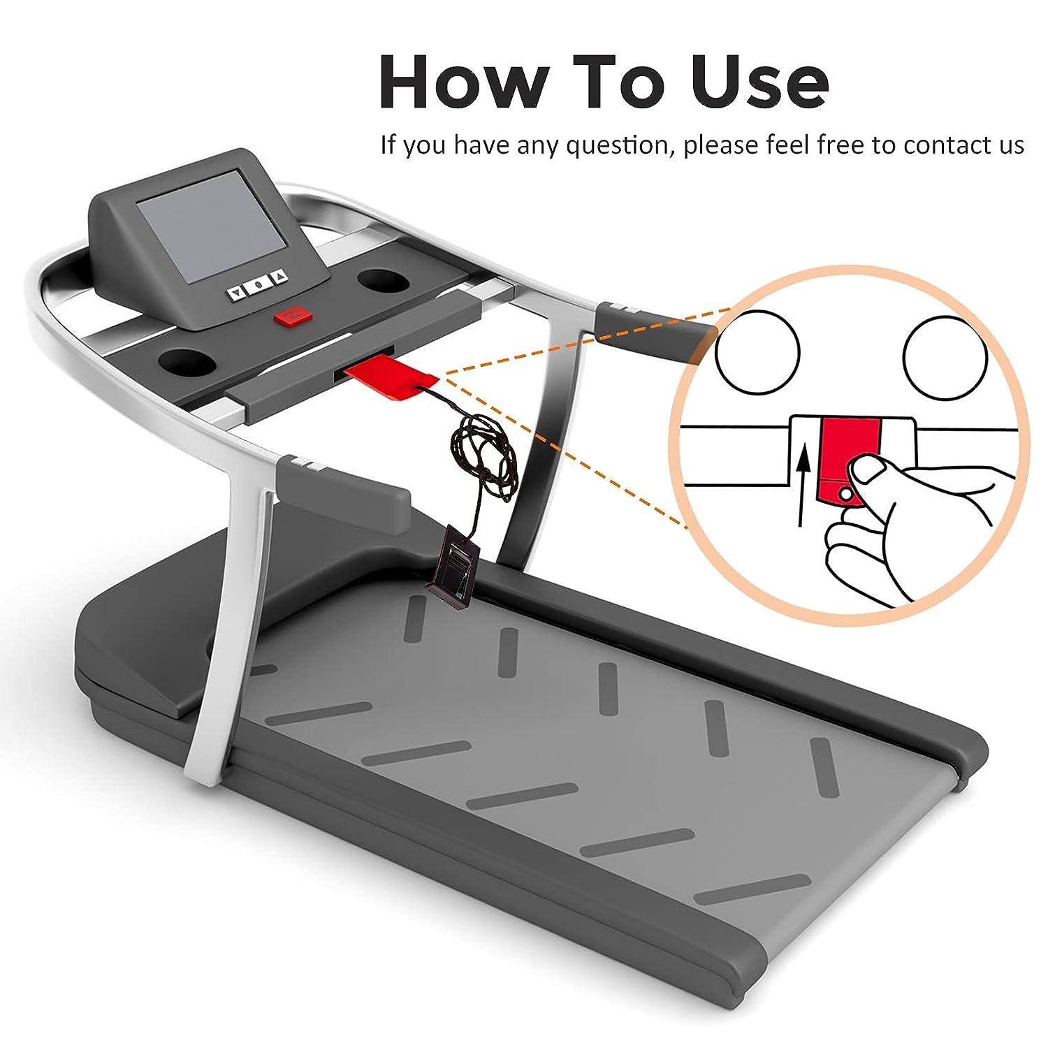 Universal Treadmill Safety Key for Proform, Weslo, Reebok, Epic, Golds ...