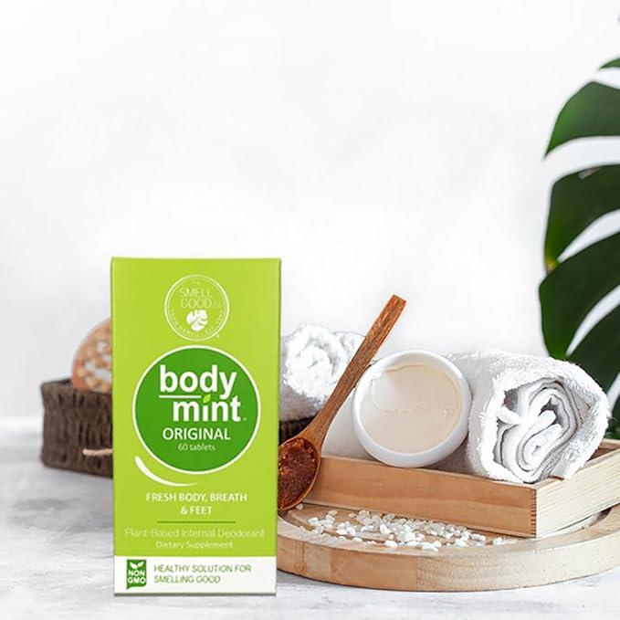Body Mint Original | Plant-Based Chlorophyll Deodorant Supplement for ...