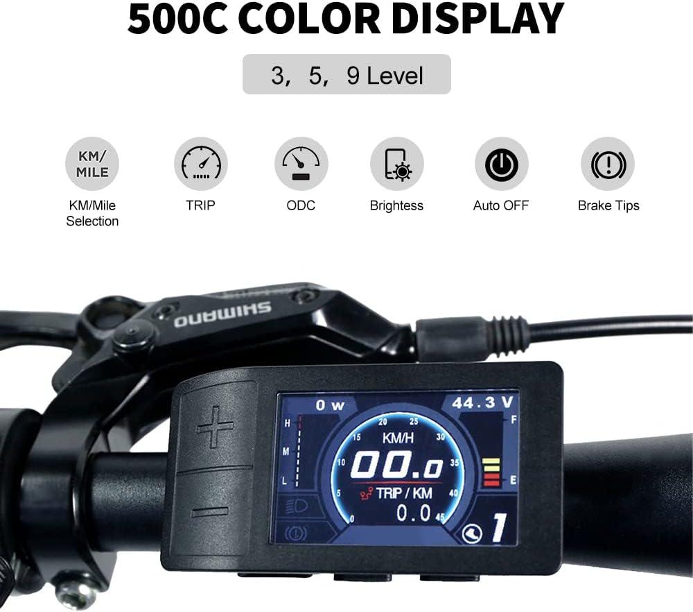 Control Unit Replacement Display for BBSHD/BBS02B/BBS01B Mid-Drive Motor Kit - C961 800S 500C ...