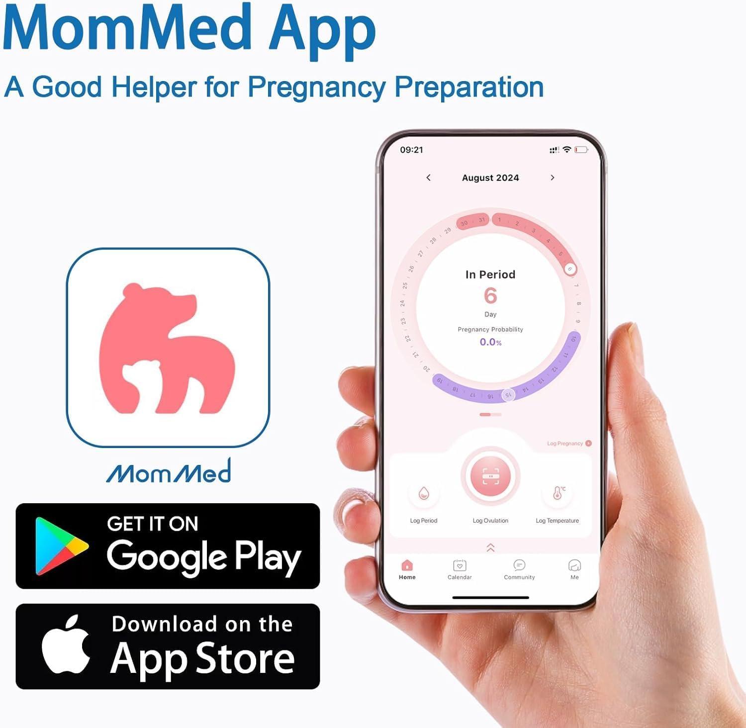 MomMed 6 Pack Midstream Pregnancy Test - Home Pregnancy Test Early ...