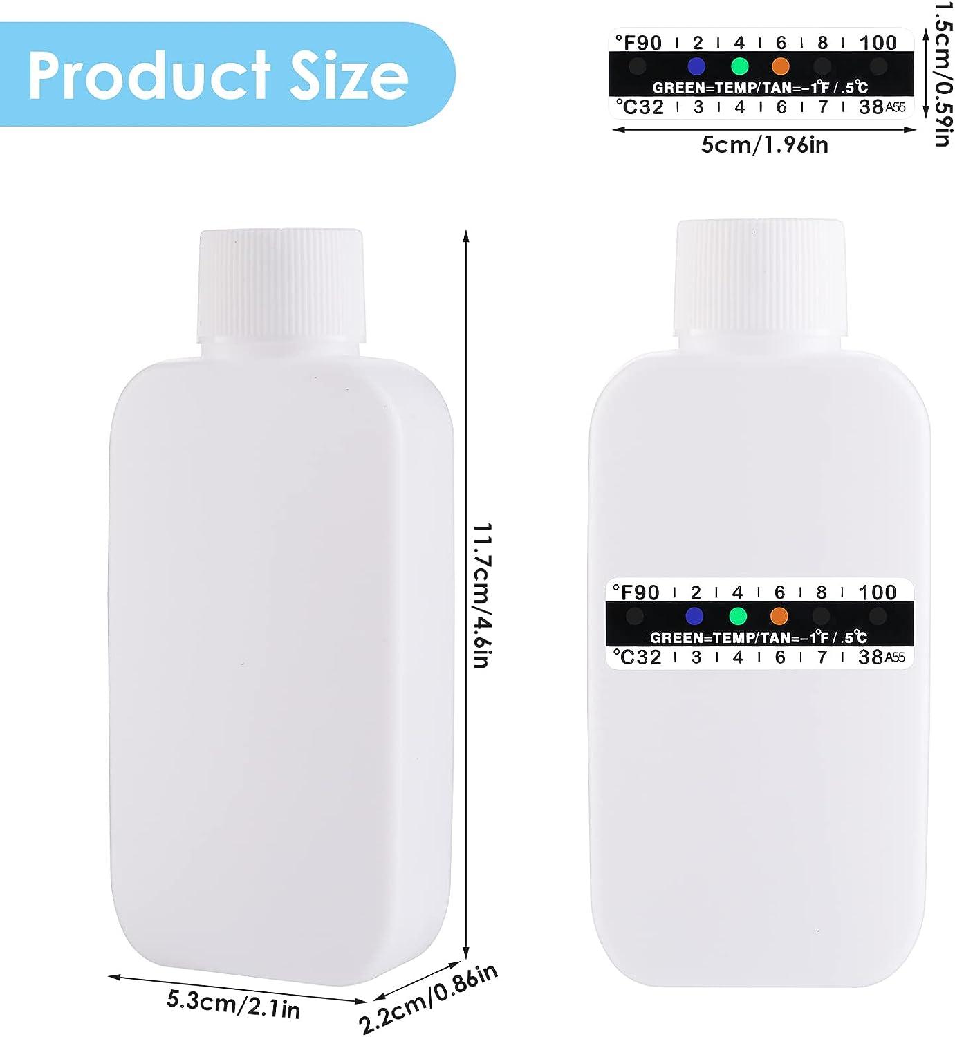 12 Pcs Urine Test Kit with 10 Temperature Strips & 2 Bottles - Complete ...