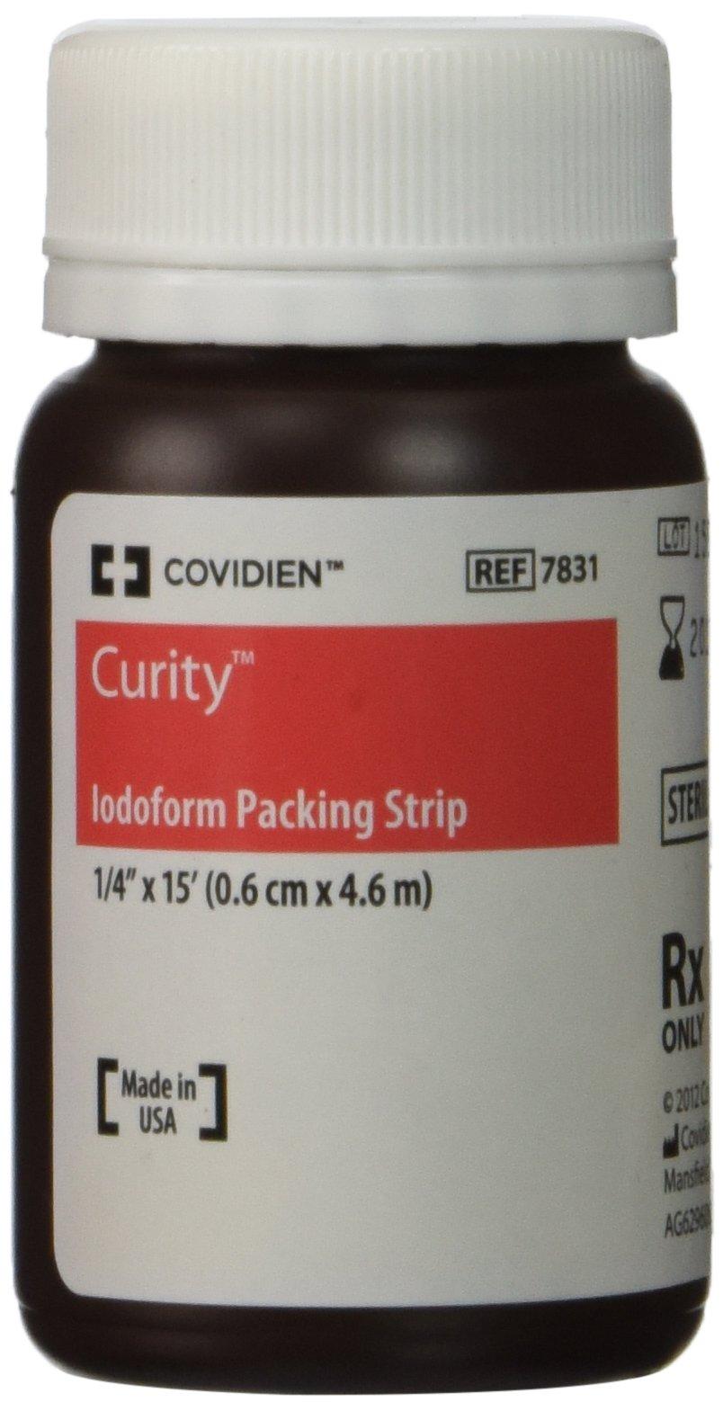 CURITY Iodoform Packing Strip - 1/4 x 5 Yds - Iodoform - Bottle | Buy ...