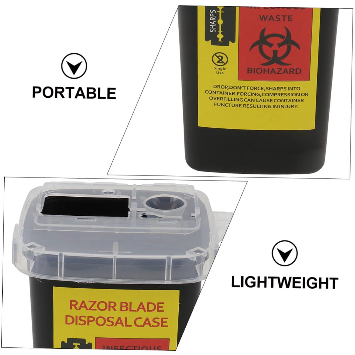 Beaupretty 6 STK Blade Storage Box | Portable Blade Dispenser & Safe ...