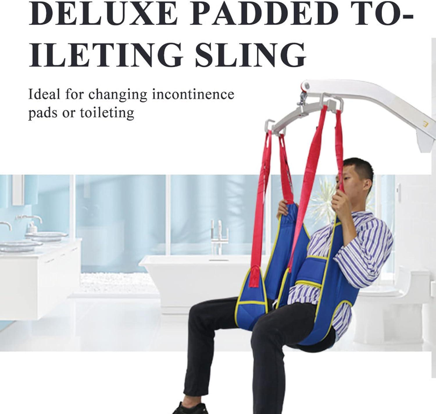 Transfer Nursing Sling 180 Kg Load Capacity Lift Toileting Sling - Full ...