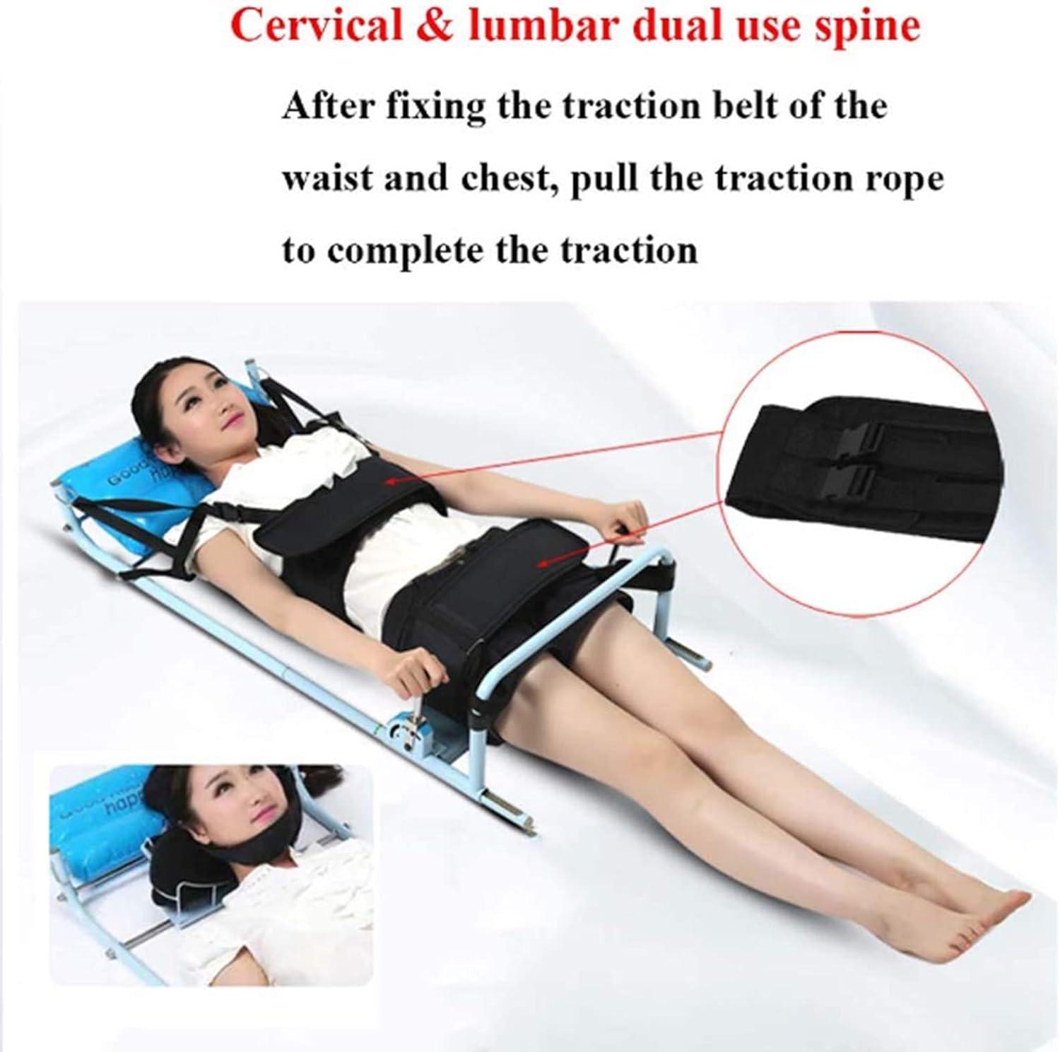 Buy Lumbar Vertebrae Stretcher | Back Traction Device with Inflatable ...