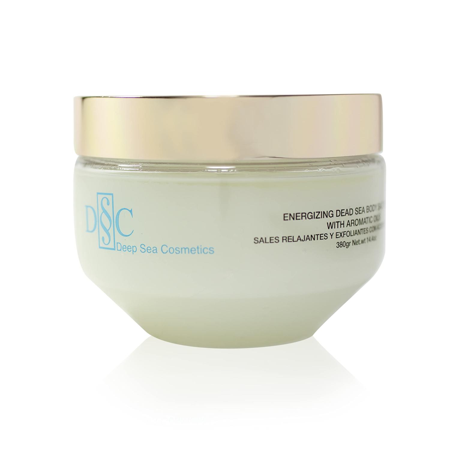 Deep Sea Cosmetics Energizing Body Salt Scrub - Dead Sea Salt with ...