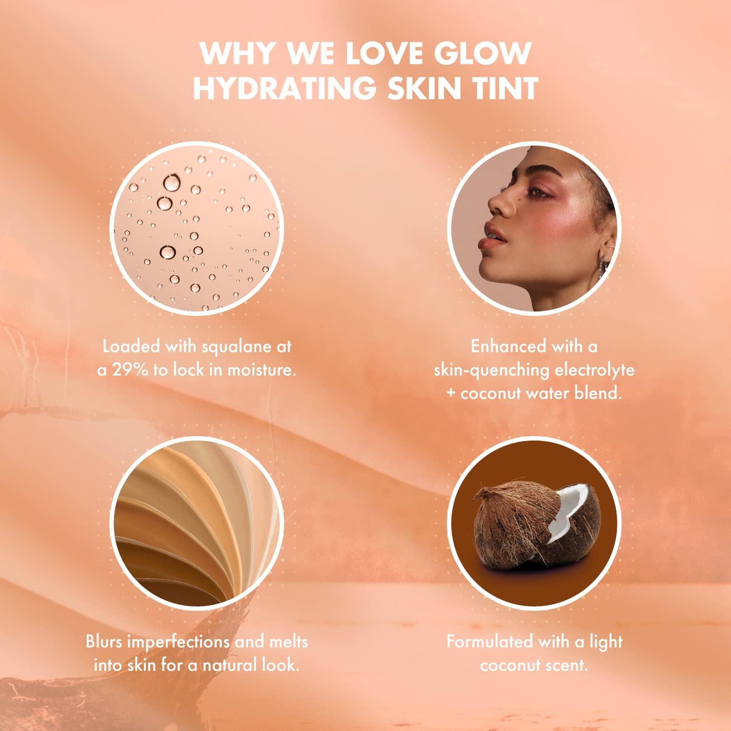 Milani Glow Hydrating Skin Tint Light - Radiant & Hydrating Foundation ...