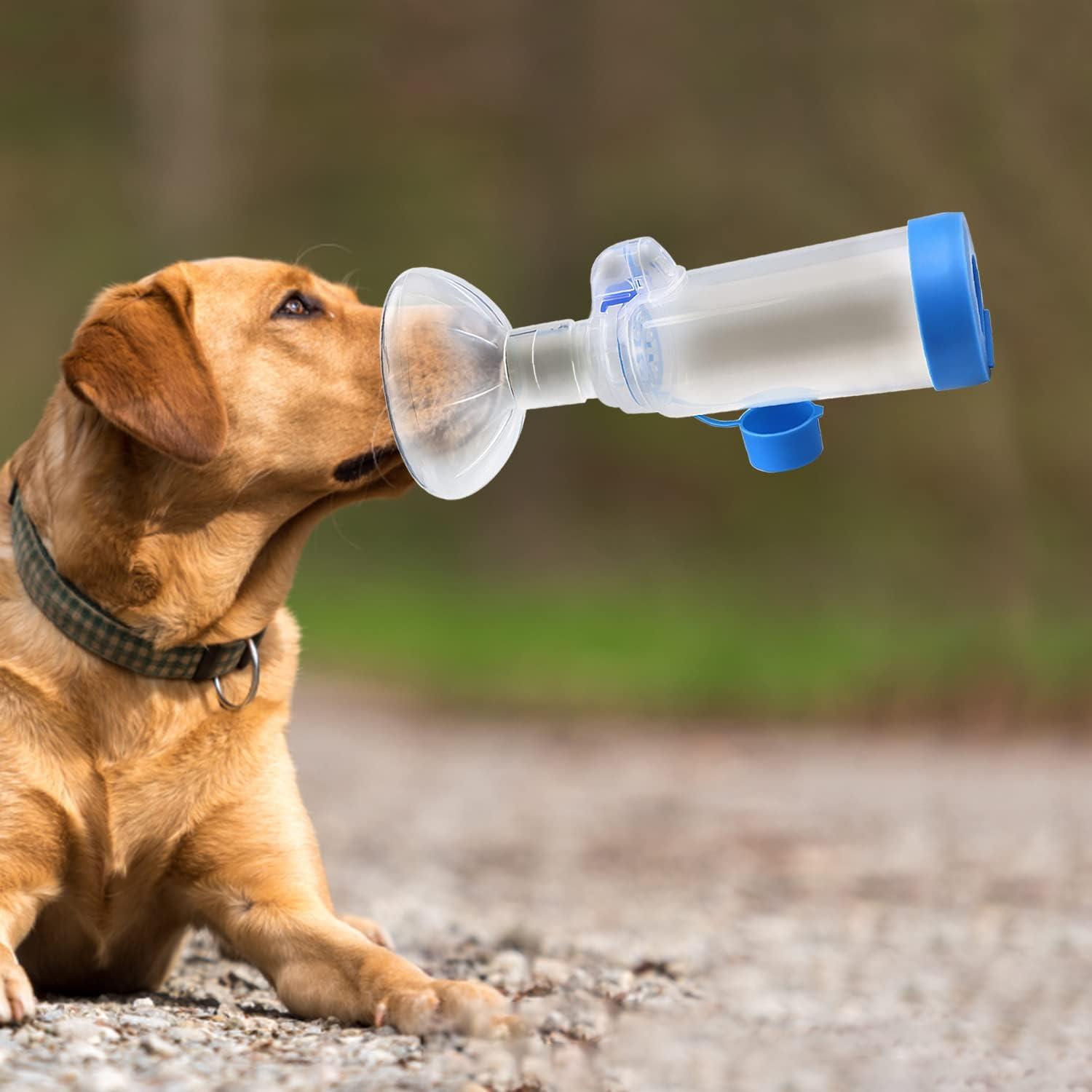 Pet Chamber Inhaler Spacer for Cats & Dogs | Hand Spacer with Breath ...