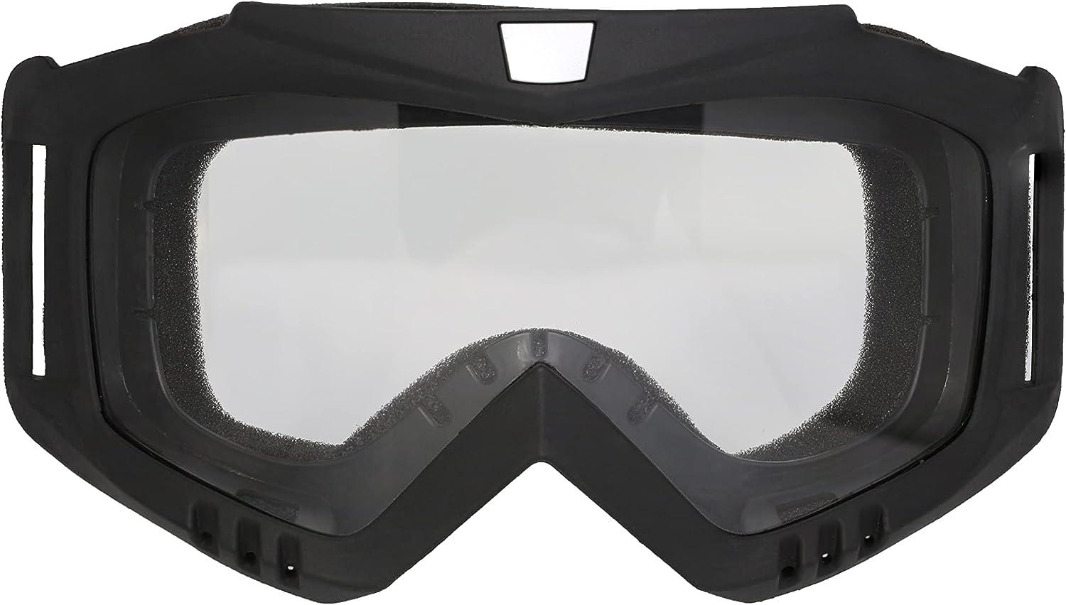 Skull Skeleton Airsoft Mask with HD Goggle for Halloween Cosplay ...