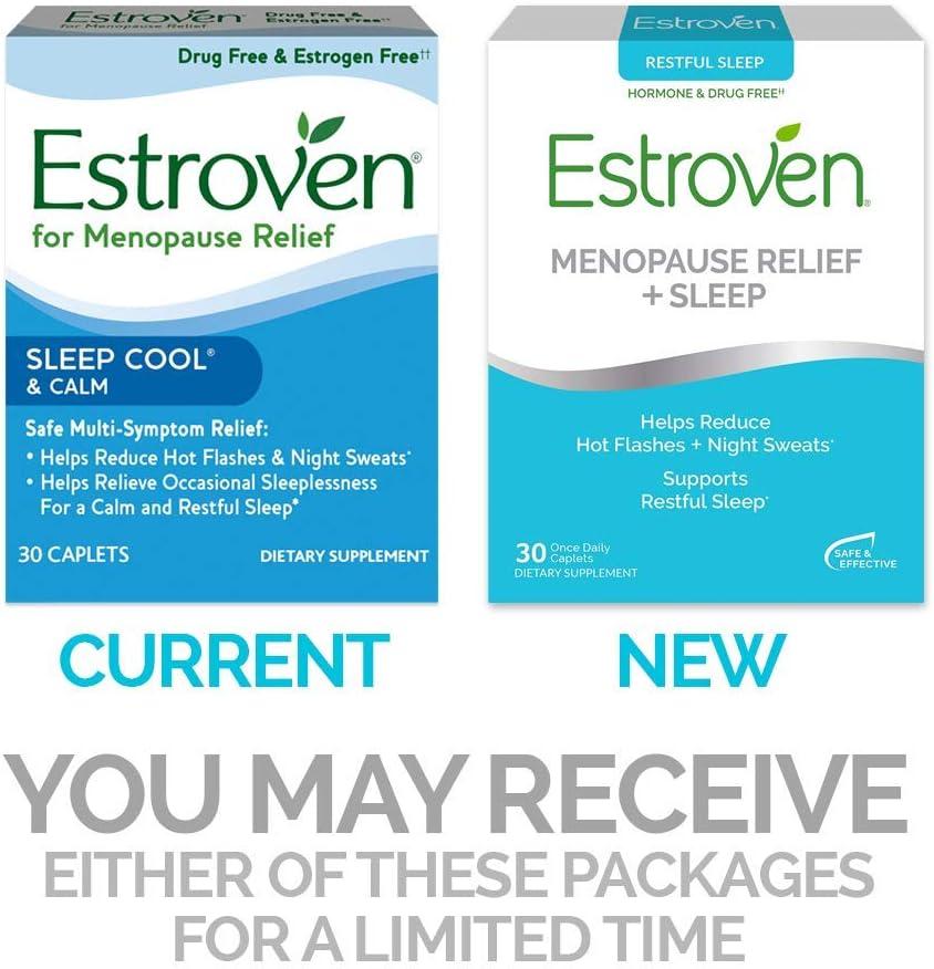 Estroven SLEEP COOL + CALM | Menopause Relief Dietary Supplement ...