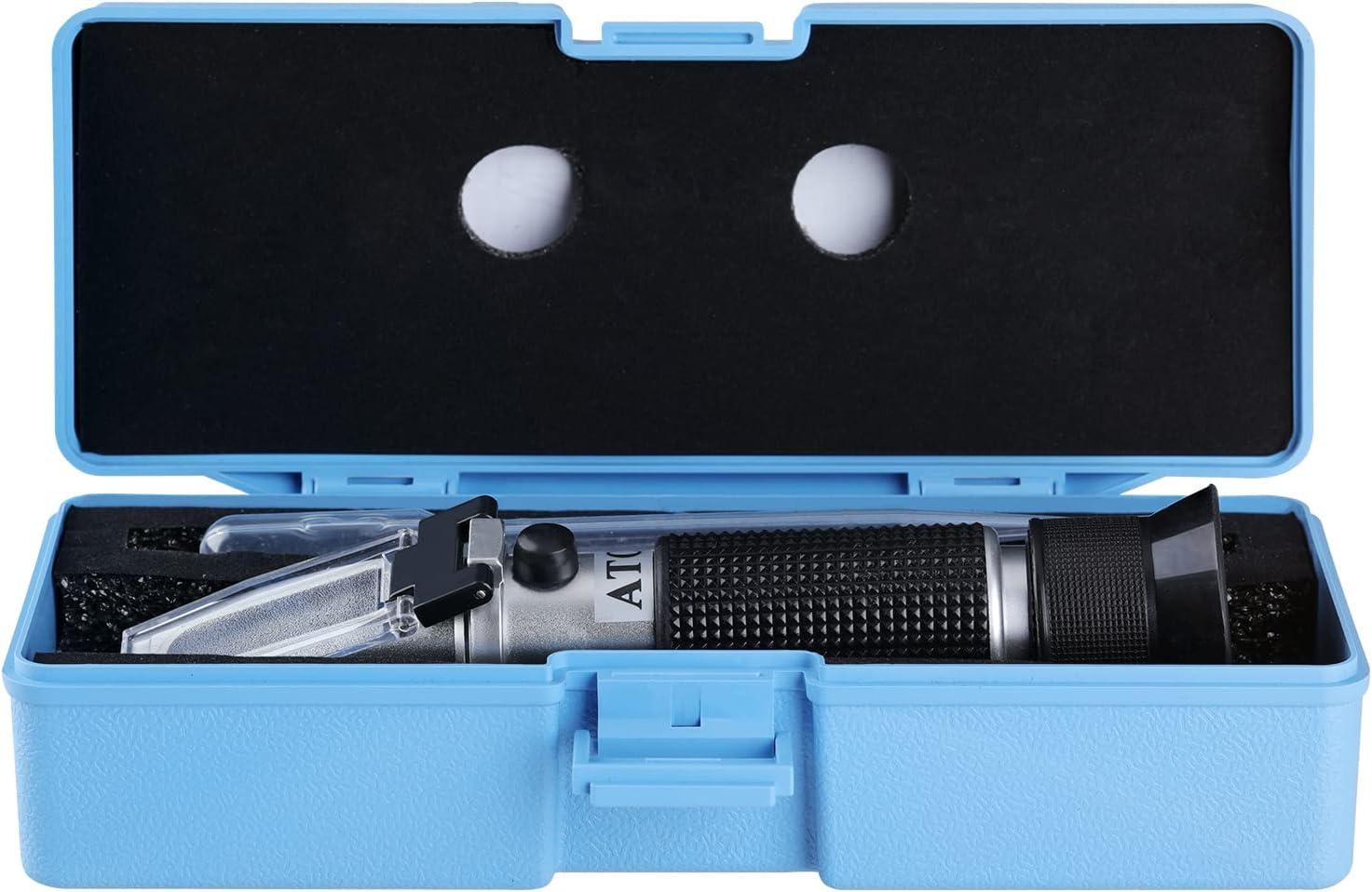 BRIX Refractometer for Brewing | Handheld Hydrometer with ATC | Perfect ...