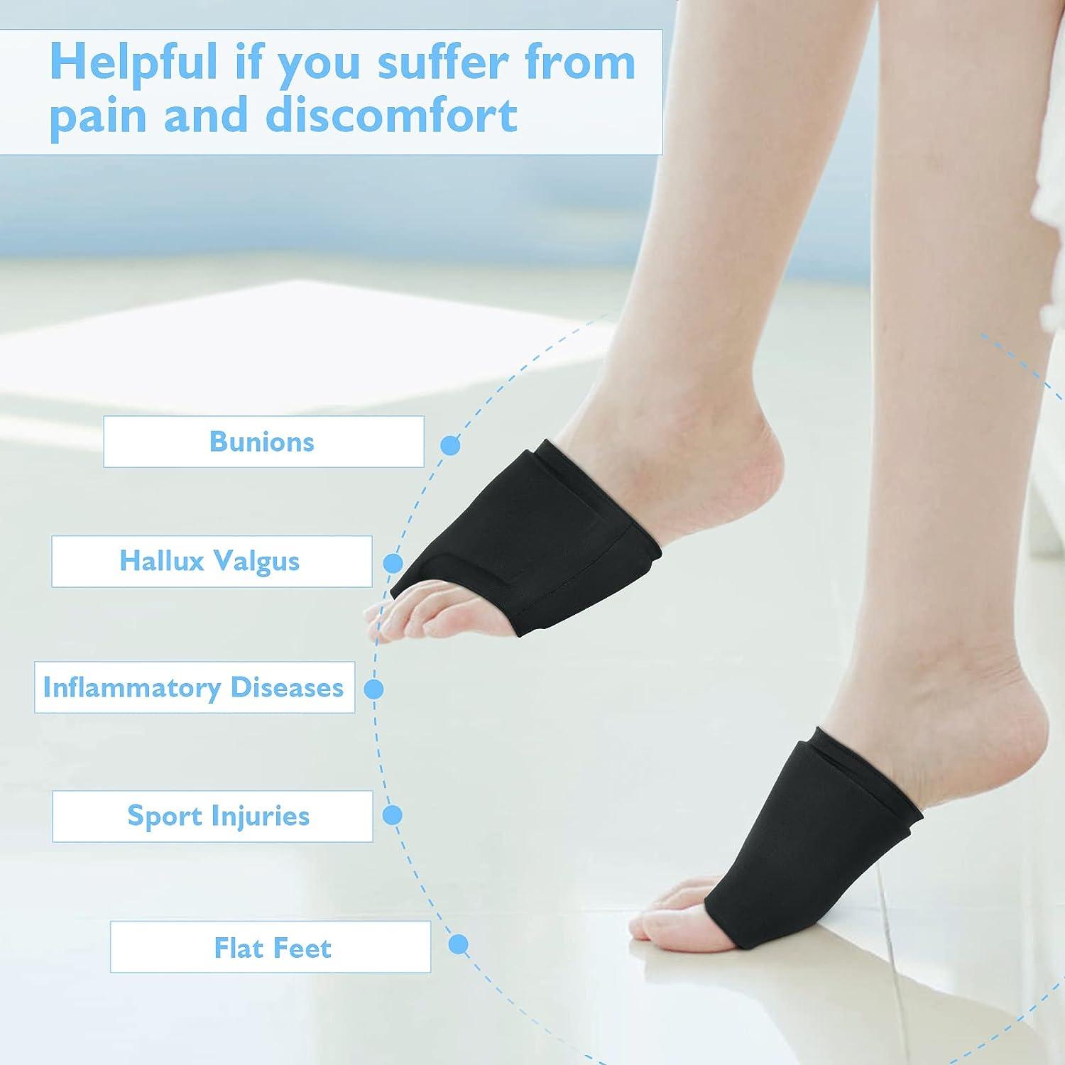 Forefoot Toe Ice Pack - Cold & Heat Therapy Gel for Ball of Foot Pain ...
