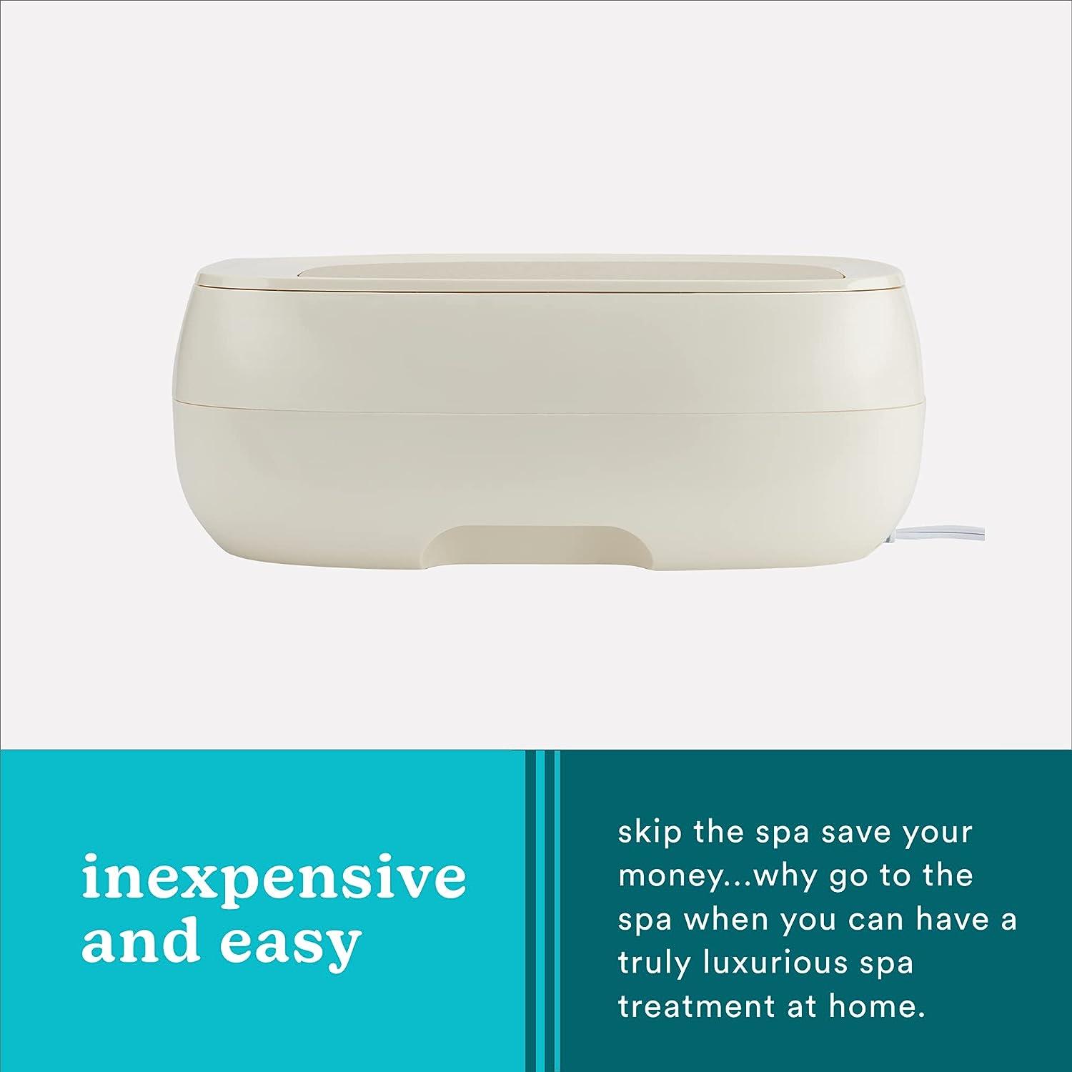 Homedics Theraspa Deluxe Paraffin Wax Bath - 3 lb Paraffin Wax with 20 ...