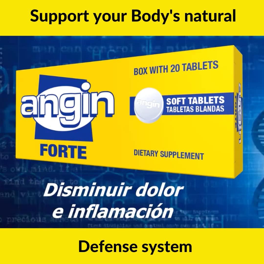 Angin Forte Sore Throat Garganta Relief - 20 Soft Tablets | Buy Now ...