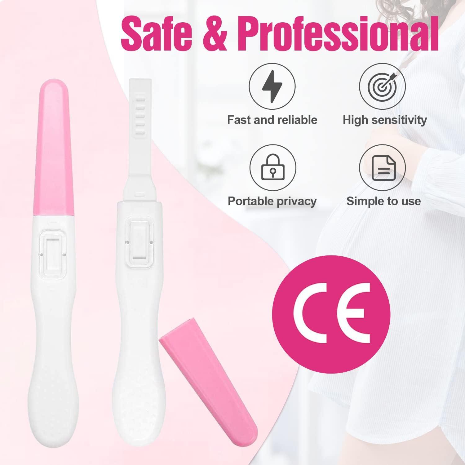 7-Piece Early Pregnancy Test Kit - Individually Sealed HCG Strips for ...