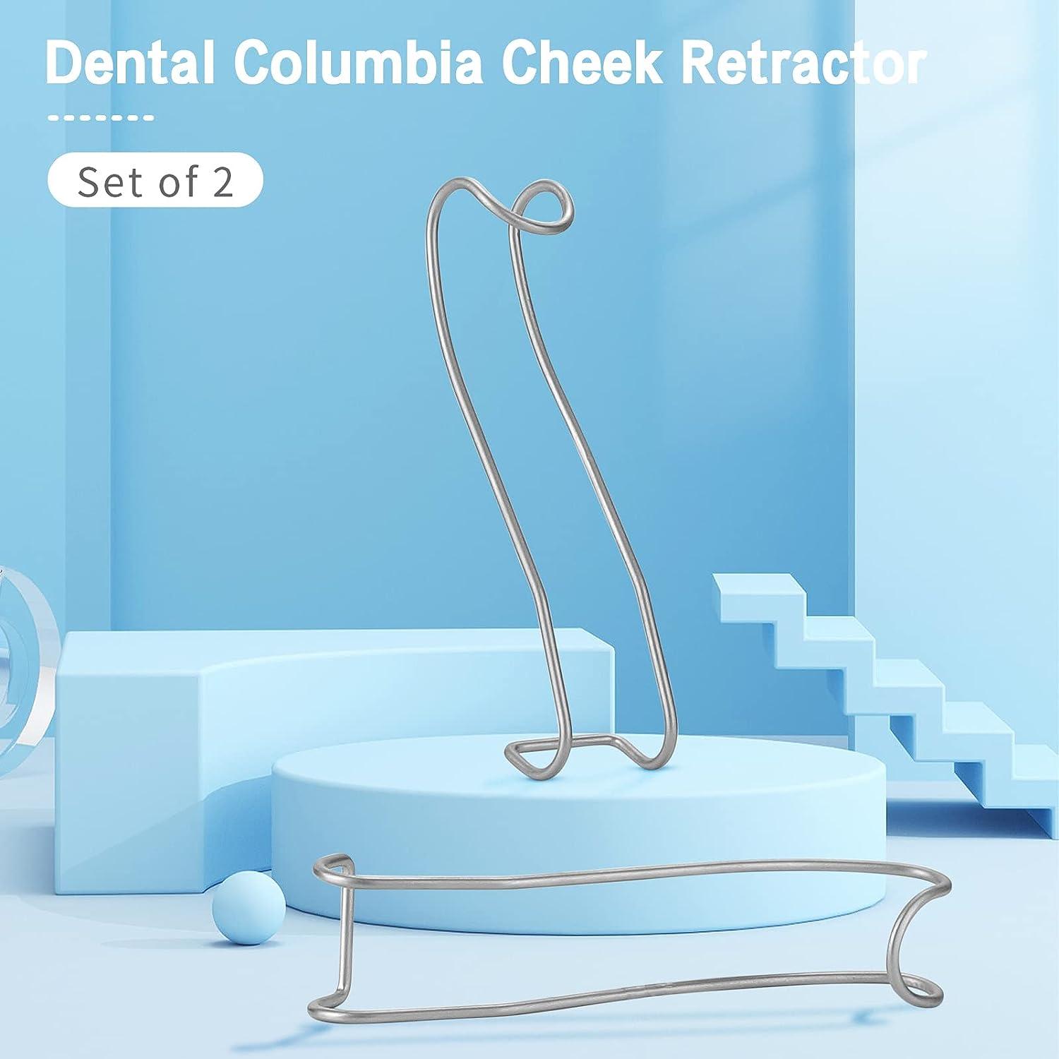 LVCHEN Dental Columbia Cheek Retractor - Autoclavable Stainless Steel ...