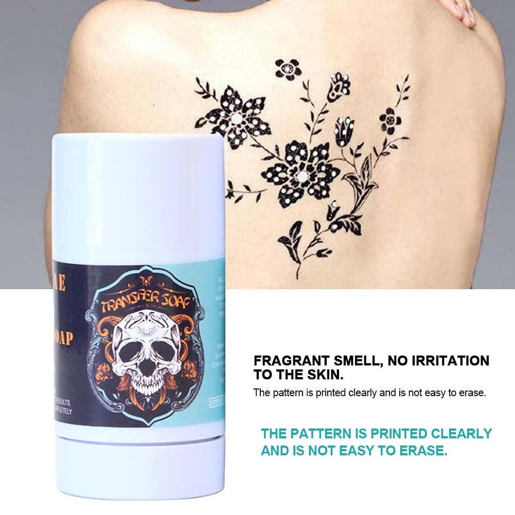 Tattoo Transfer Cream 60g - Clear Temporary Tattoo Patterns Gel for ...