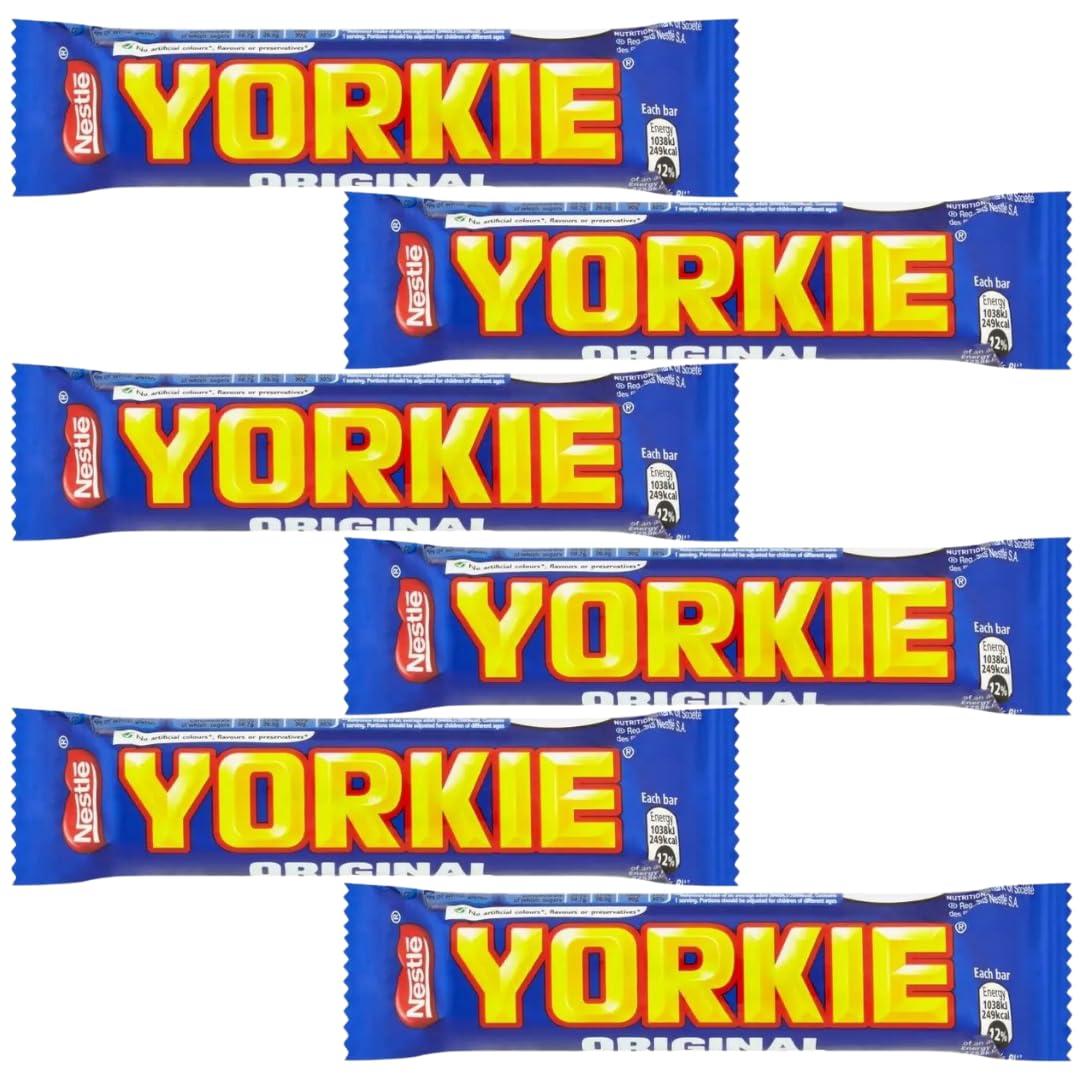Milk Chocolate Bar Bundle Consisting of Yorkie Milk Chocolate Bars 46g ...