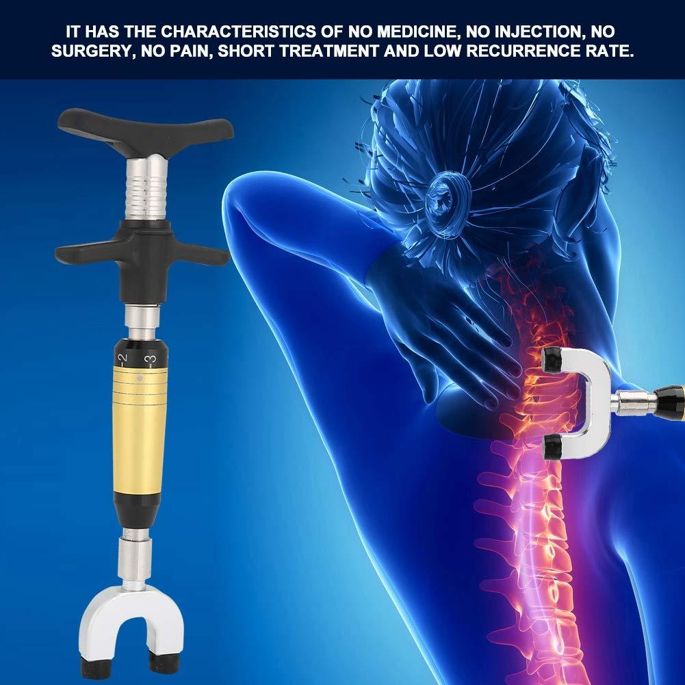 Spinal Correction Gun - Handheld Chiropractic Adjustment Tool with 4 ...
