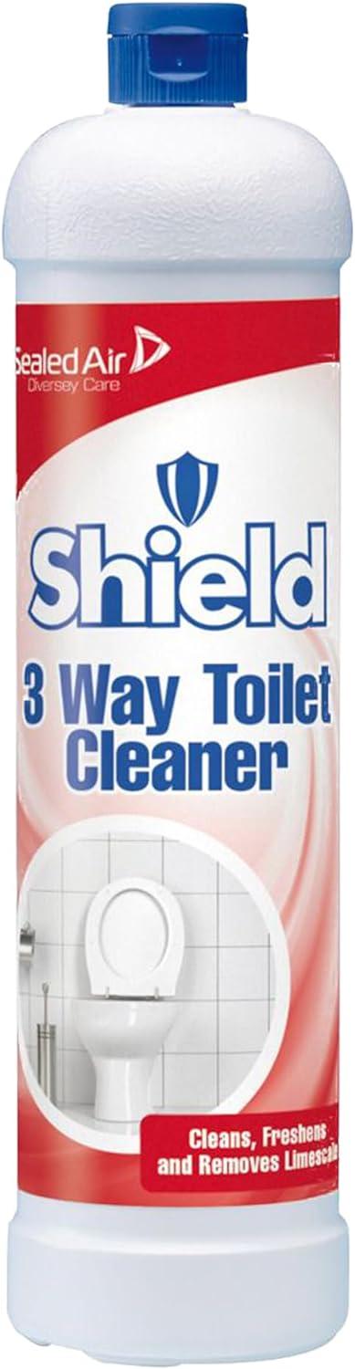 Shield 3 Way Toilet Cleaner 12 x 1 Litre | Buy Now with Express ...