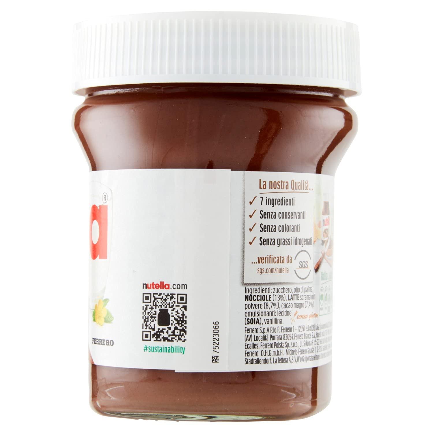 Nutella Hazelnut Spread 350g 12.4oz Glass Jar - Authentic Polish Import ...