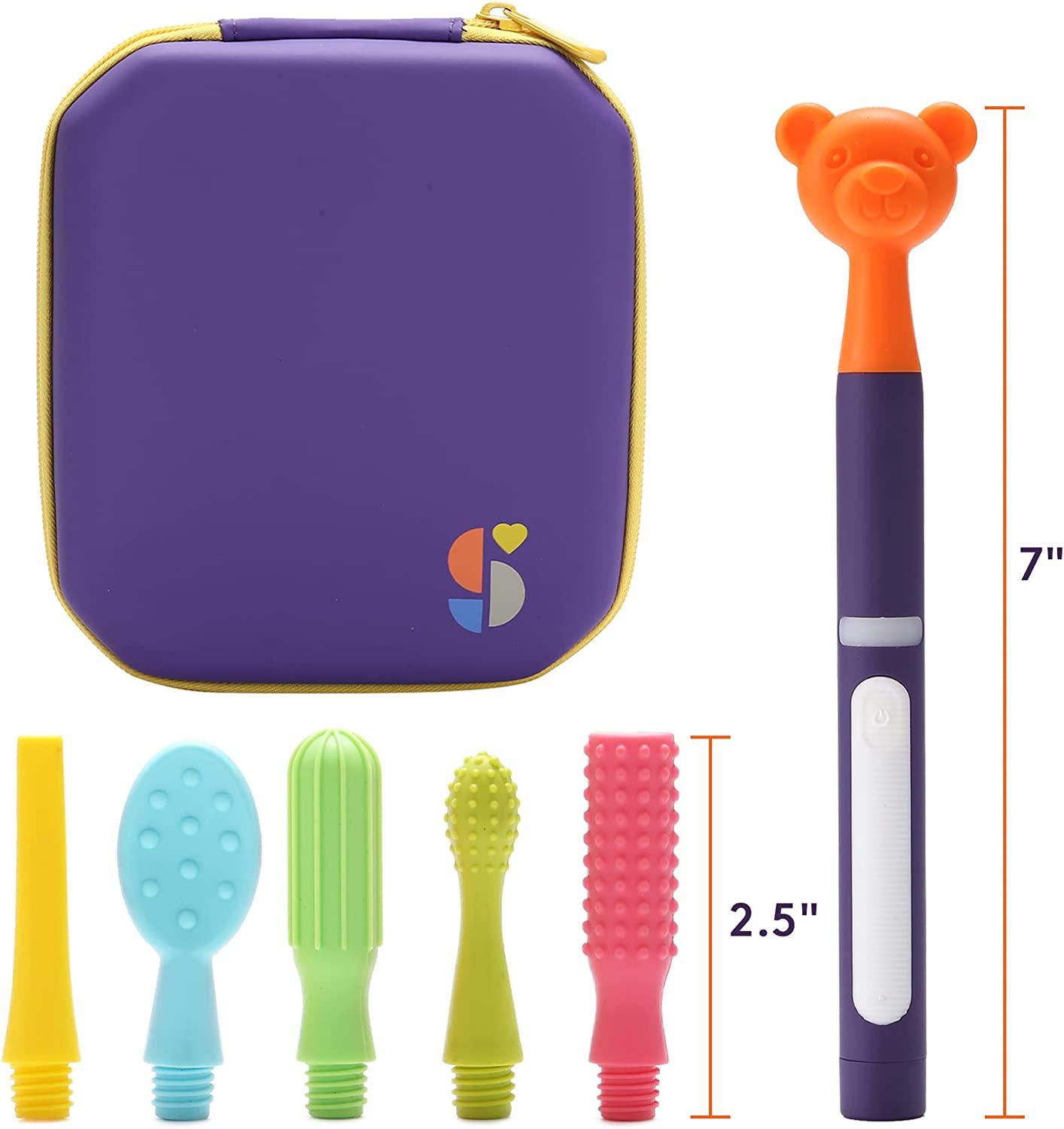 Special Supplies Buzz Buddy Oral Stimulation Kit - 6 Soft Textured ...