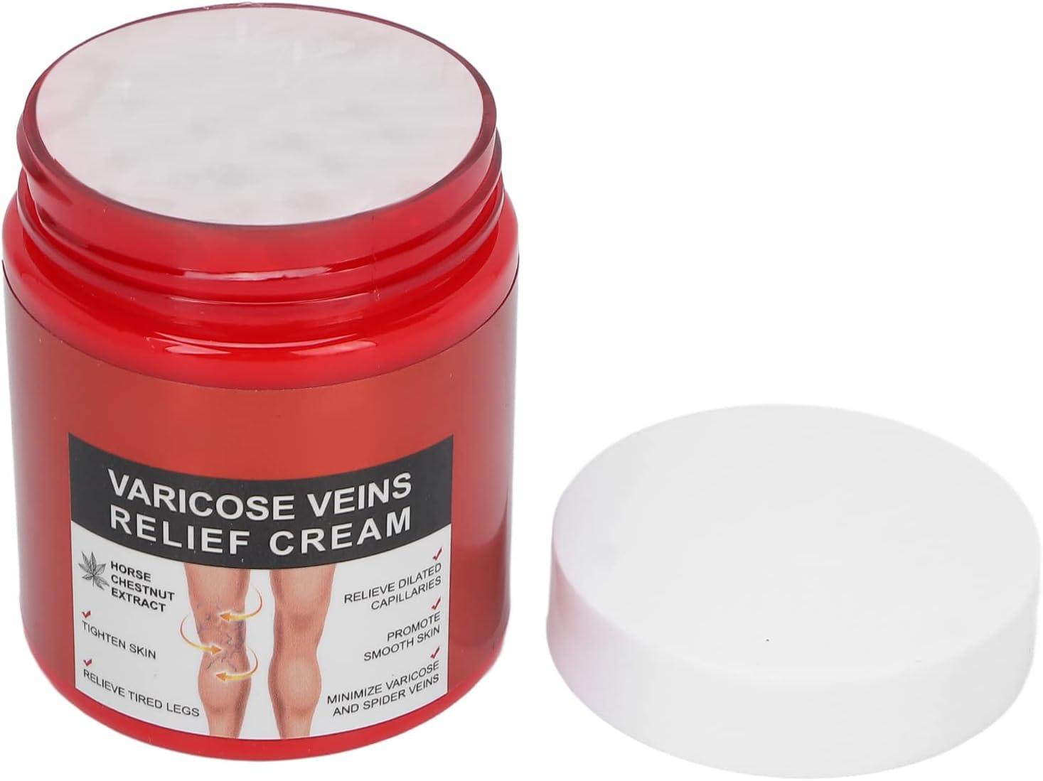 Varicose Veins & Muscle Relief Cream - Professional Treatment for Legs ...