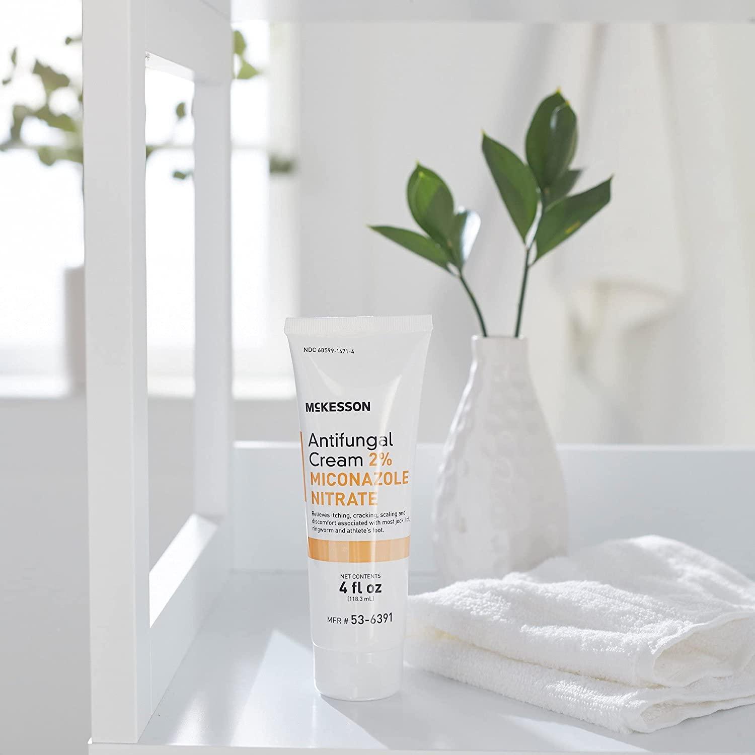 McKesson Antifungal Cream 2% Miconazole Nitrate - Relieves Jock Itch ...