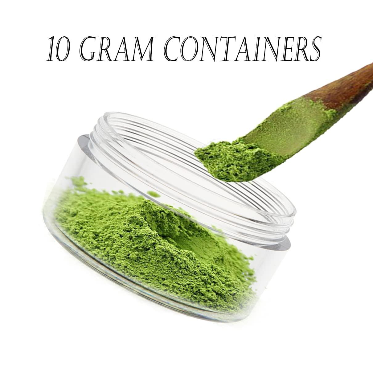 10g Cosmetic Sample Jars with Lids - 100pcs BPA-Free Makeup Containers ...