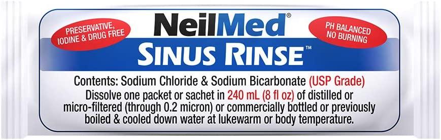 NeilMed SinuFlo Ready Rinse 8 fl oz - Pack of 1 | Nasal Rinse Solution ...