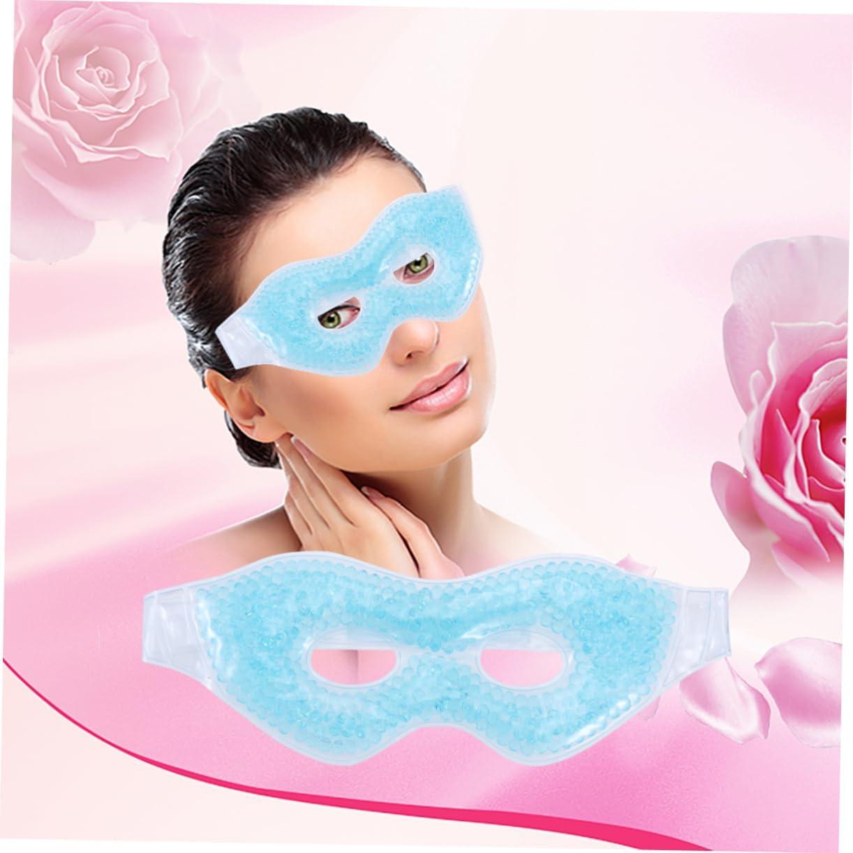 Fomiyes Cooling Eye Mask - Therapeutic Eye Flap & Ice Eye Covers for ...