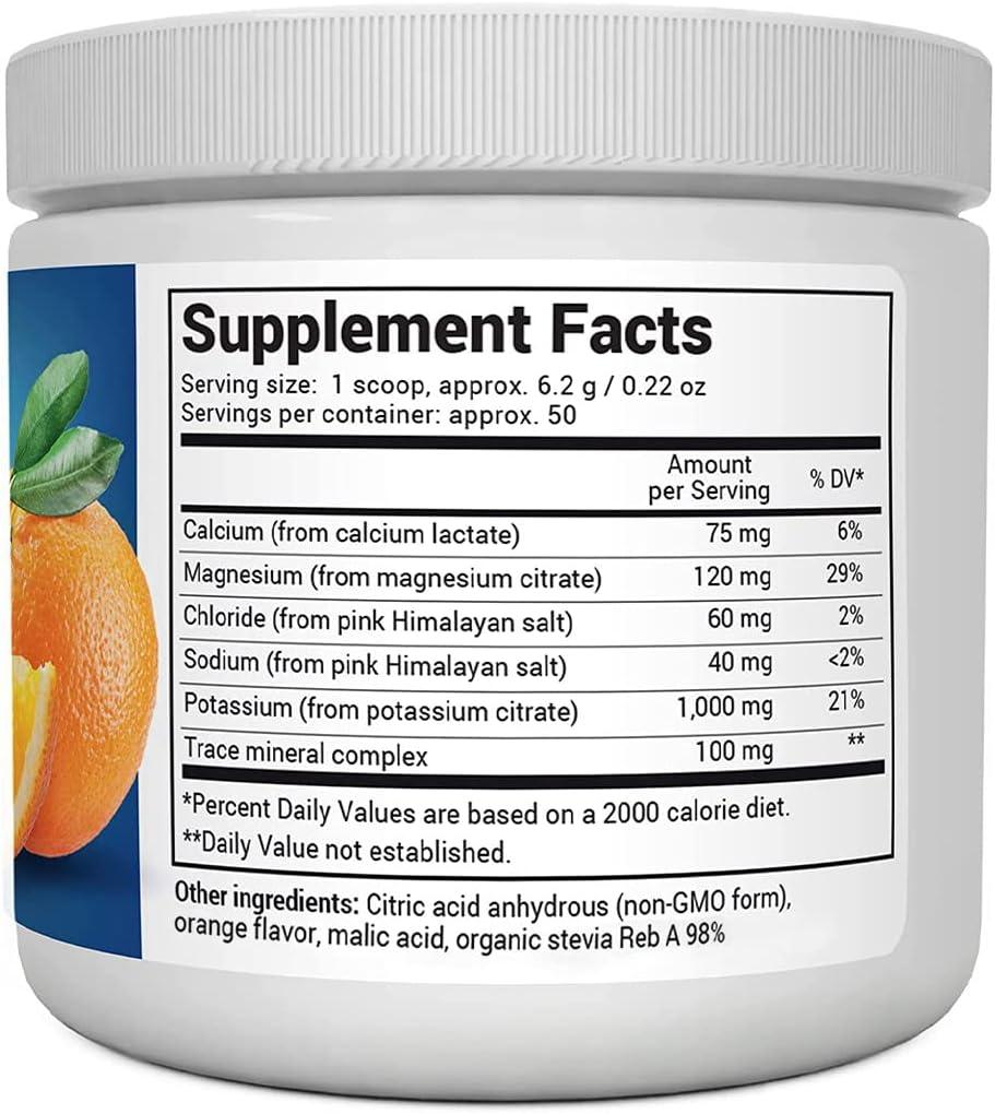 Dr. Berg's Original Keto Electrolytes Powder (50 Servings) - Sugar Free ...