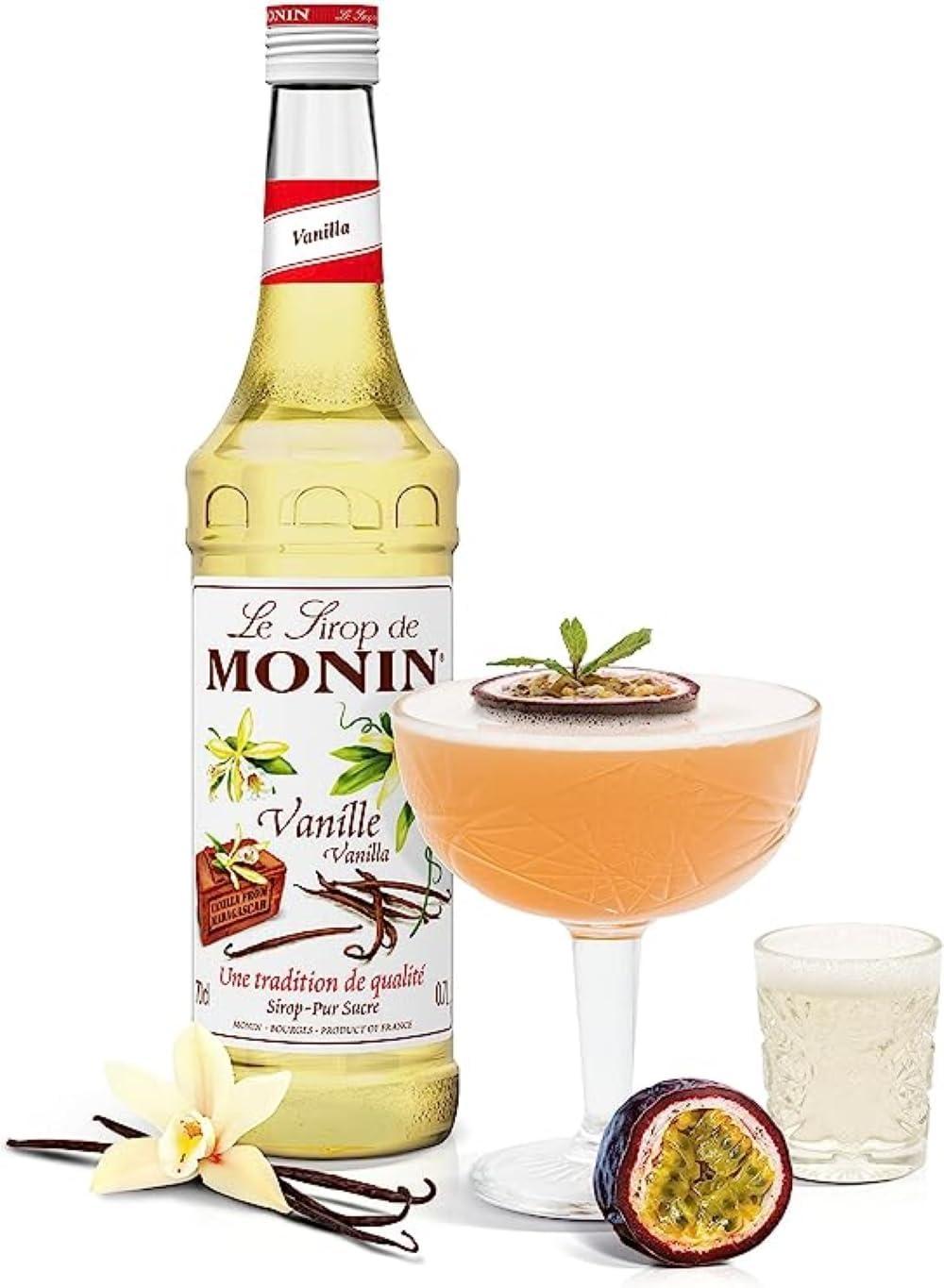 MONIN Premium Vanilla Syrup 1L + FREE Cocktail Recipe Card | Shop Now ...