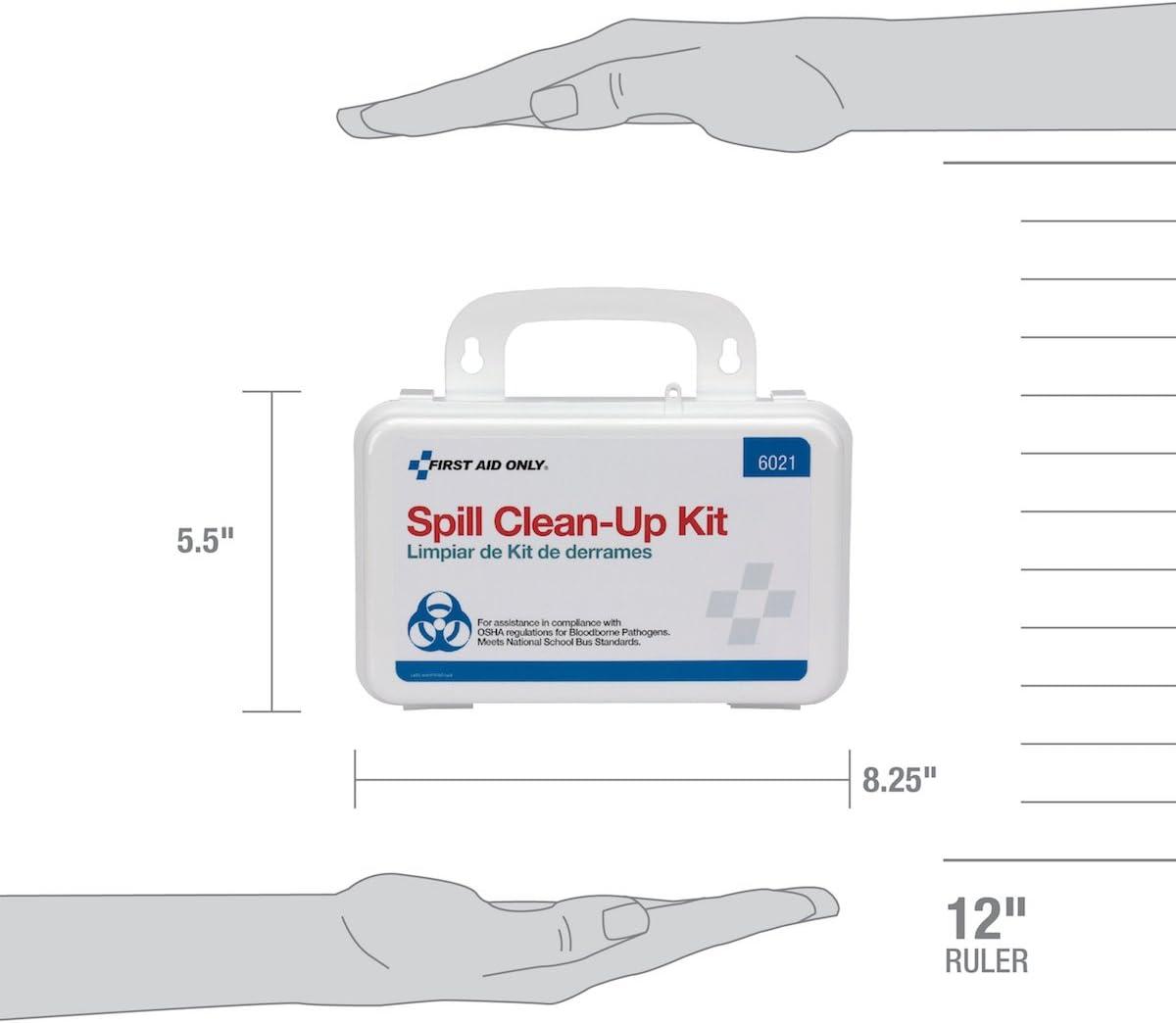 First Aid Only Bodily Fluid Spill Clean Up Kit (6021) - Essential ...